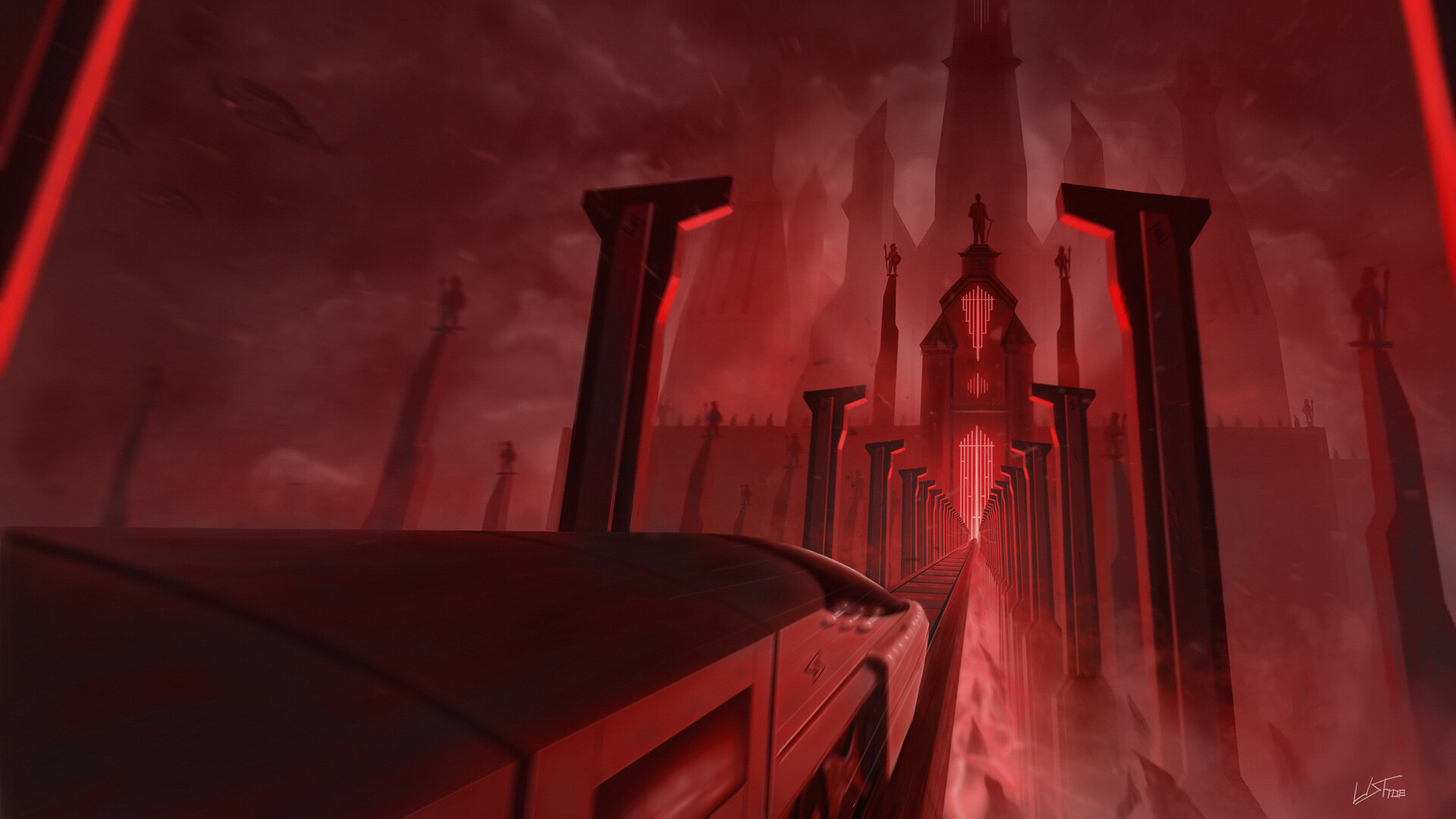 ArtStation - Infernal train