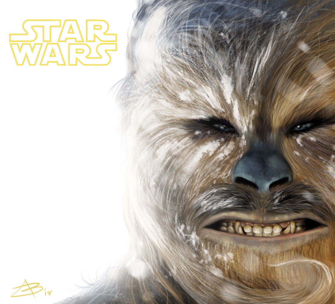 ArtStation - Chewbacca - Star Wars - Fan Art