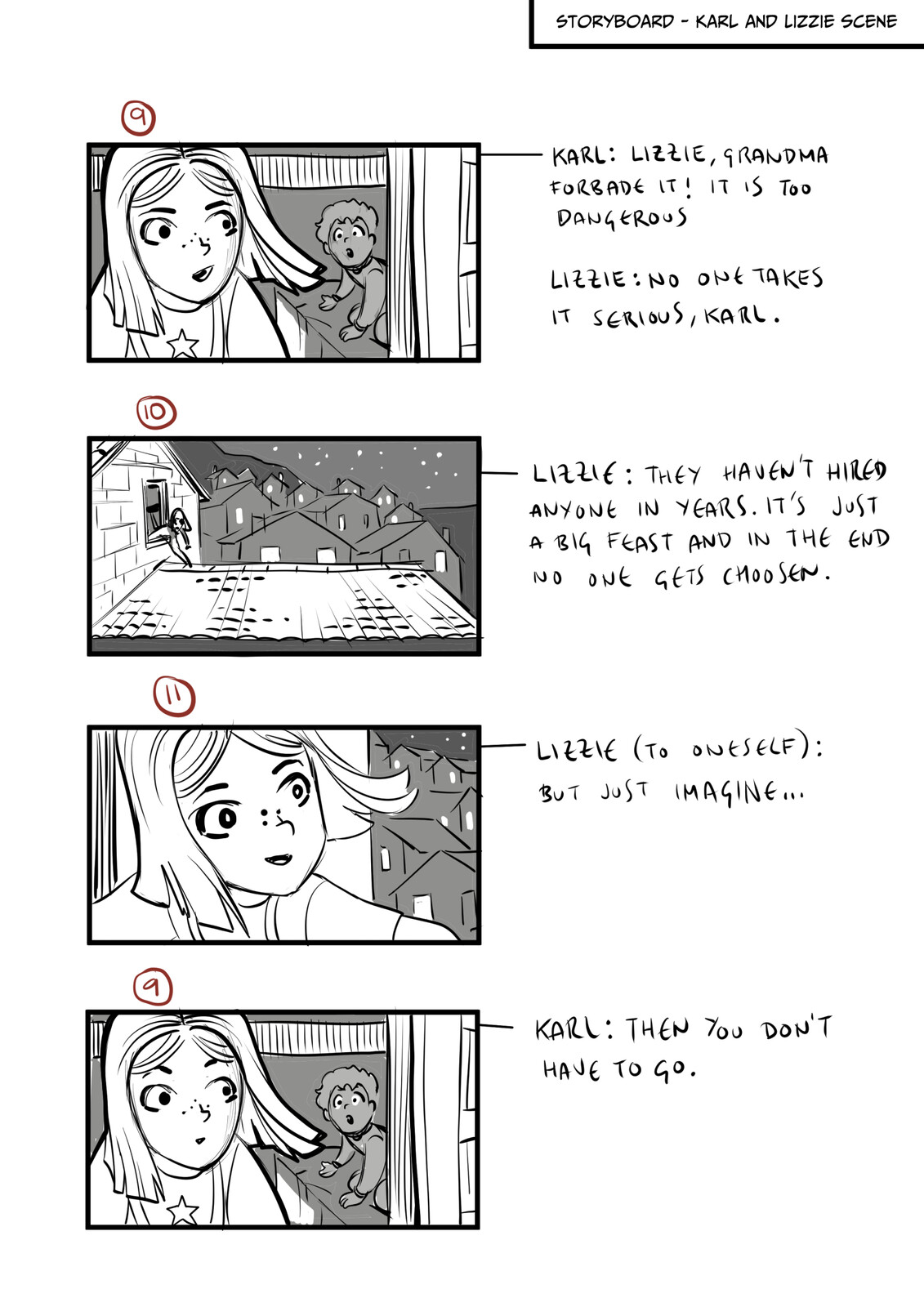 Ismael Canales - STORYBOARD and CONCEPT ART practice