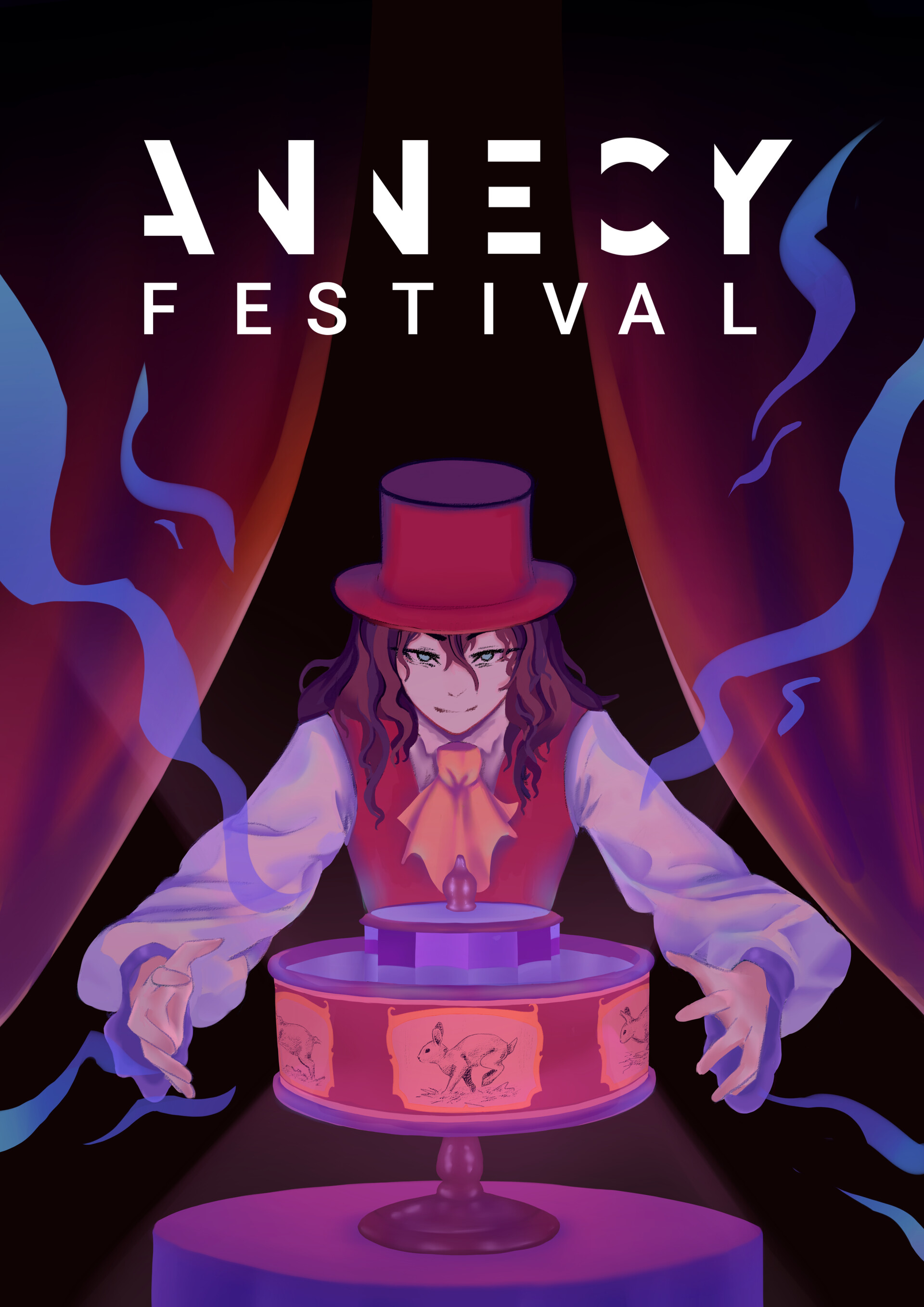 Linkya - Annecy Animation Festival Poster - School Project