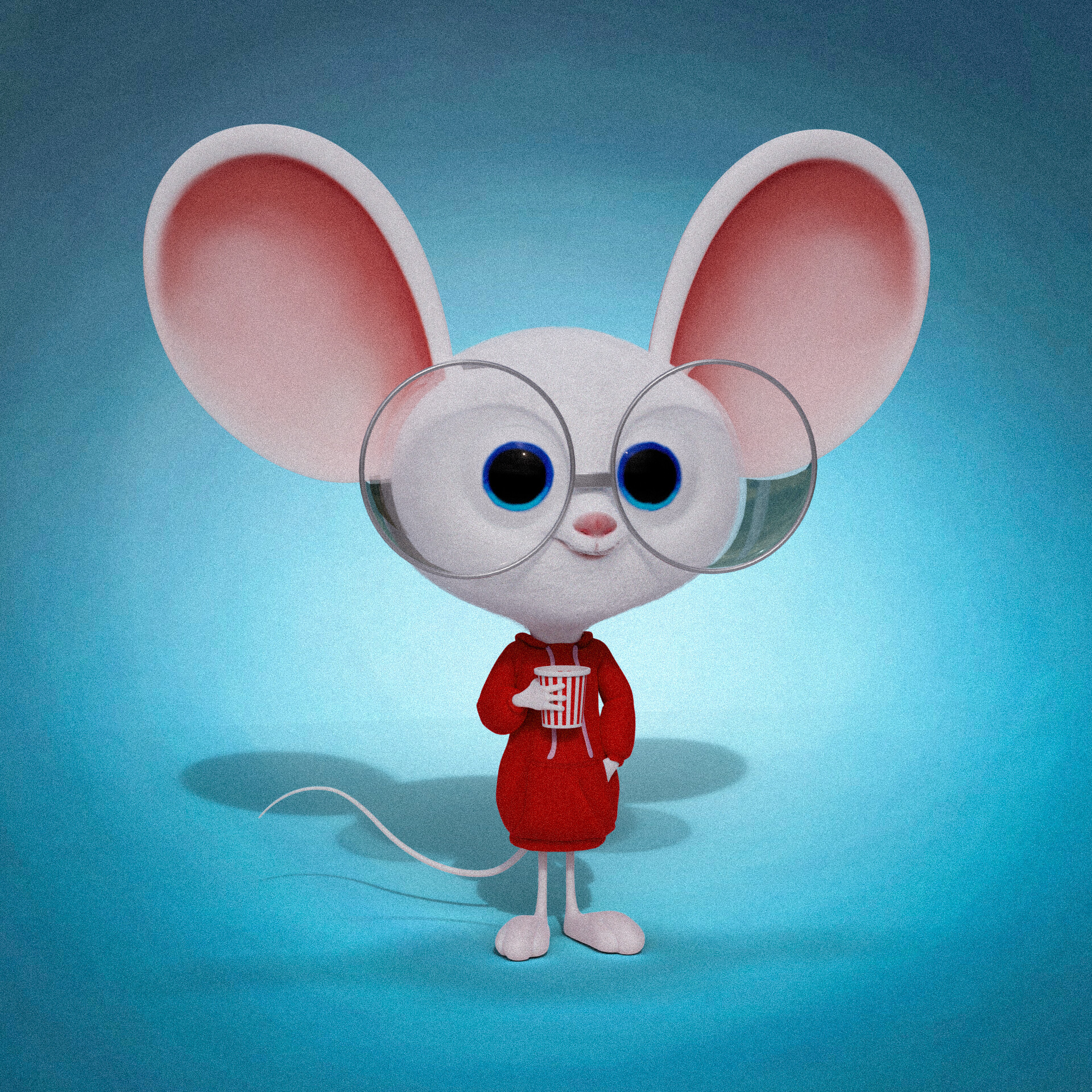 ArtStation - Posed mouse guy