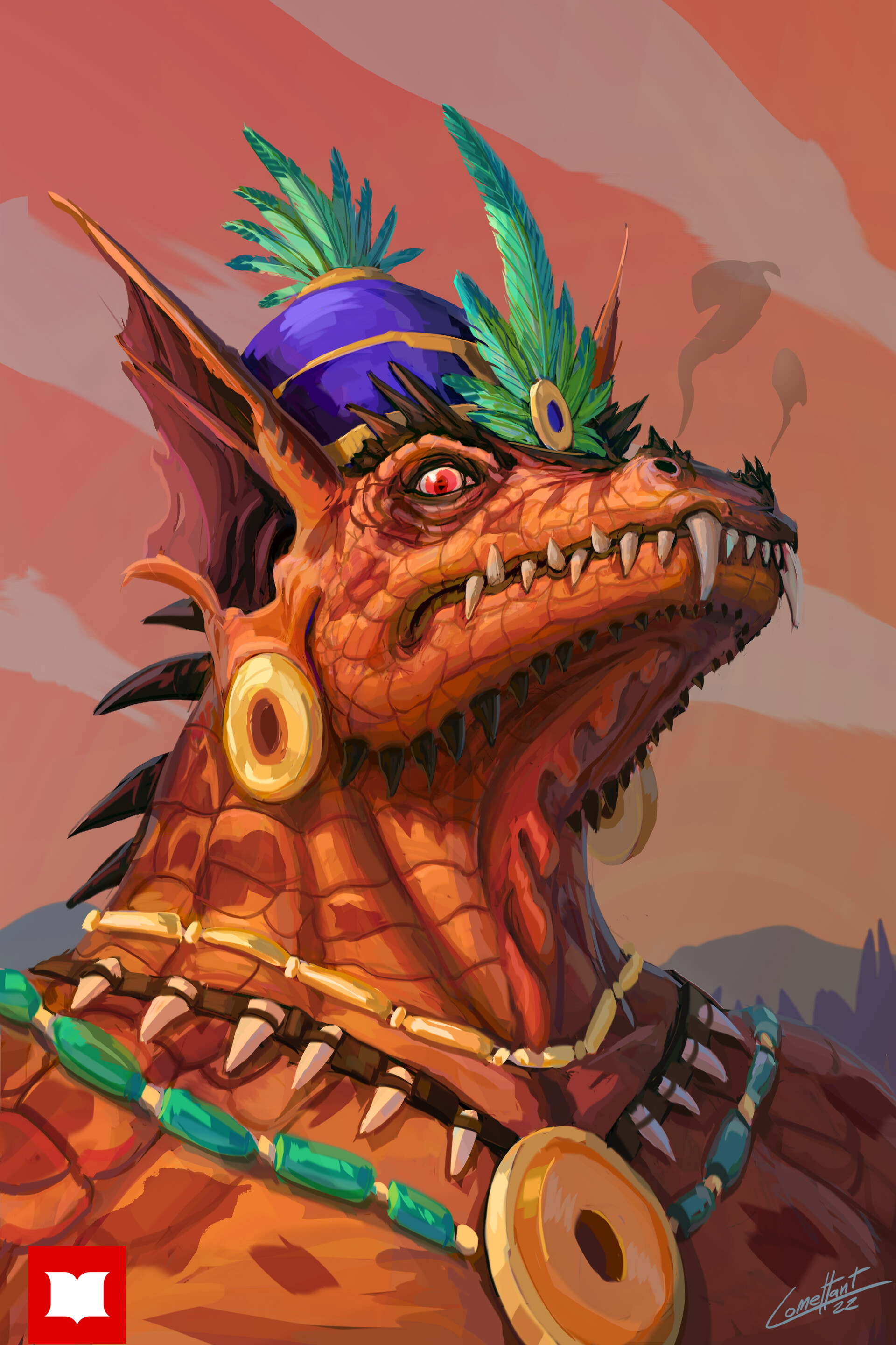 ArtStation - The Salamander Squabble - MasterScreen