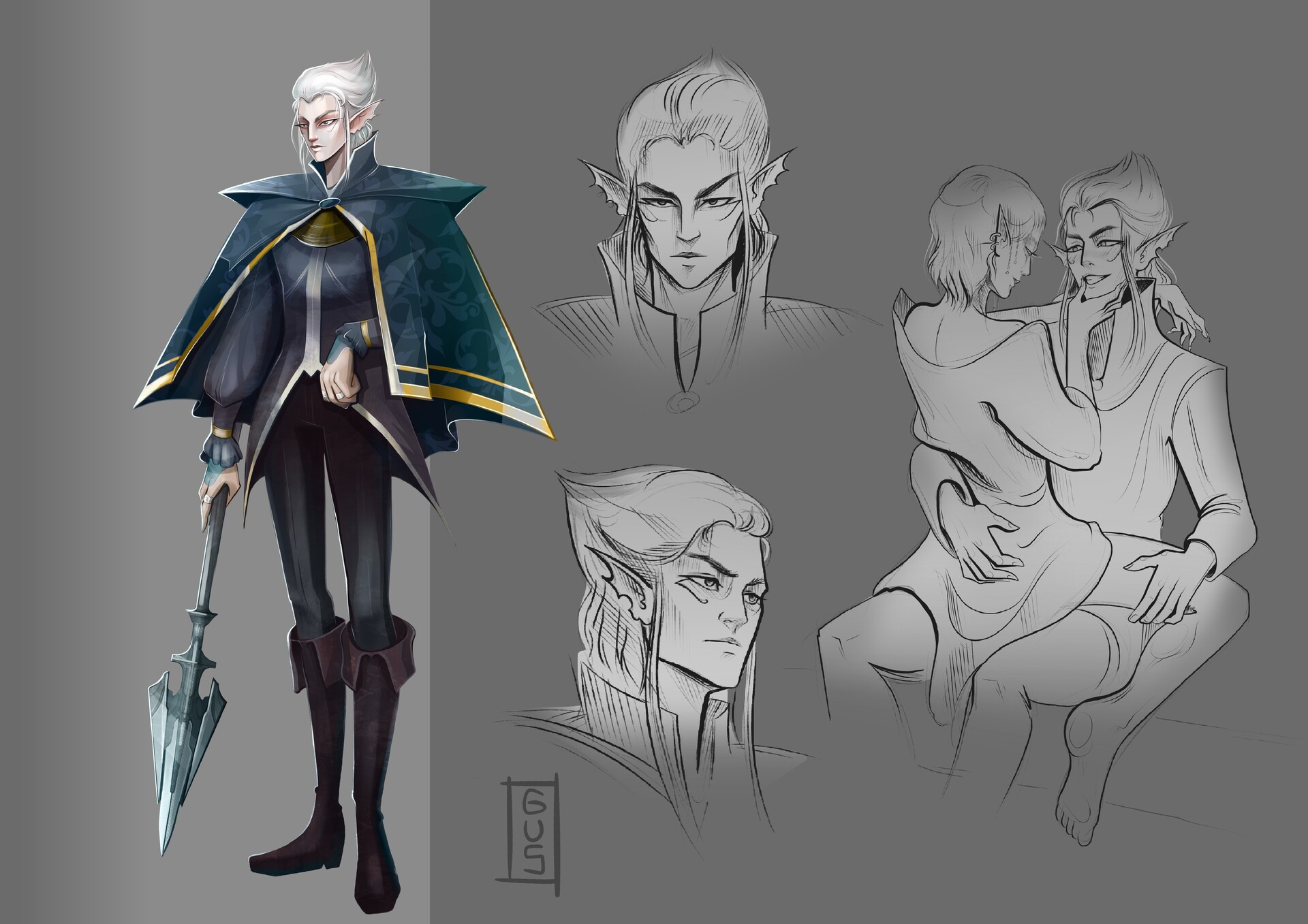 ArtStation - Concept of the character ( Liam )