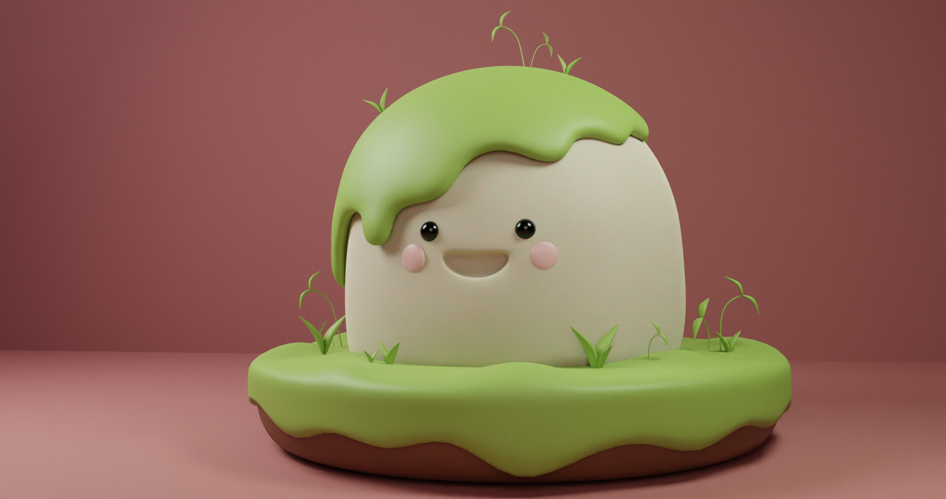 ArtStation - Kawaii worm