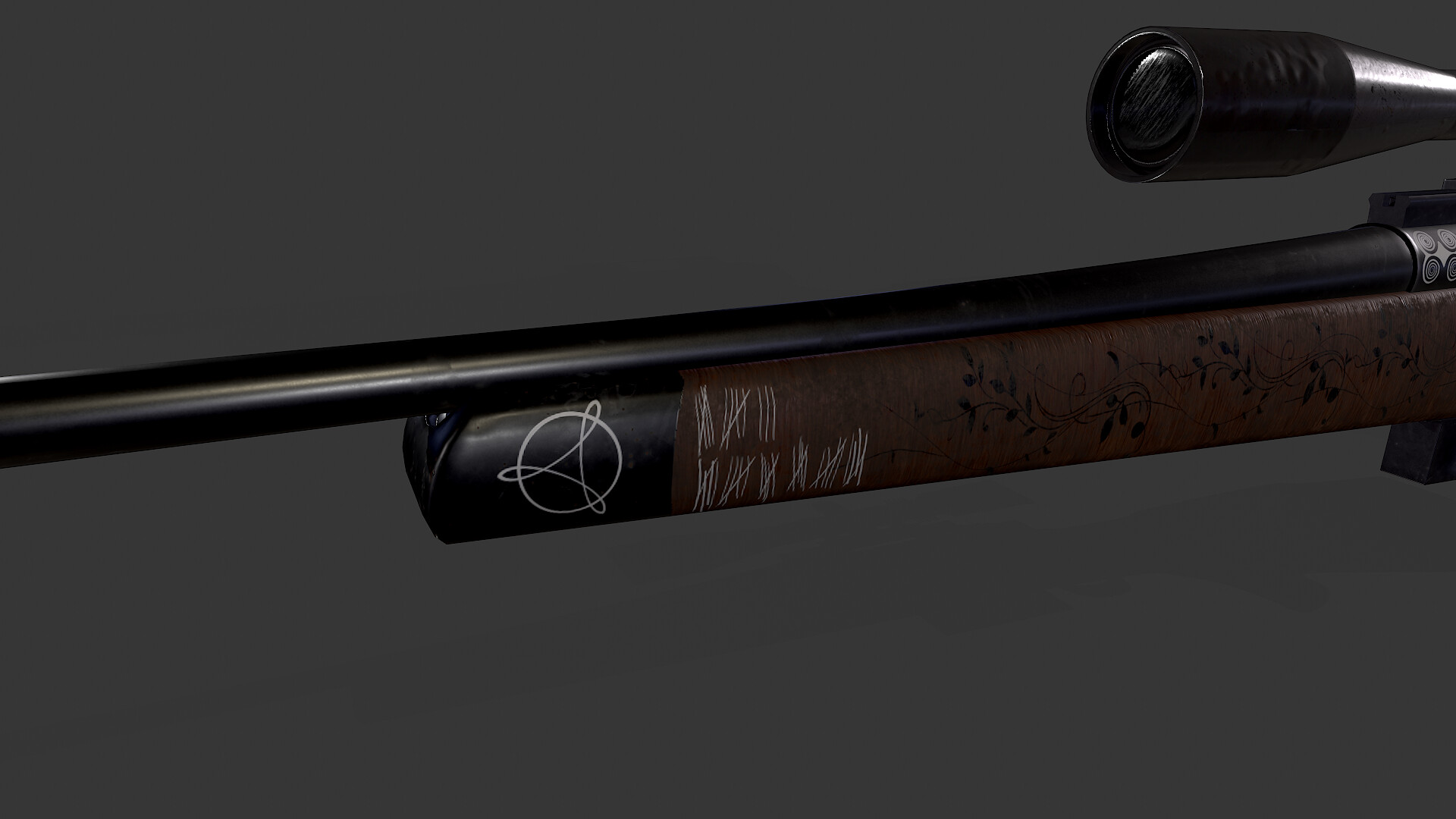 Isaac Braithwaite - Werewolf Hunting Rifle REM 700 Lycan Lover