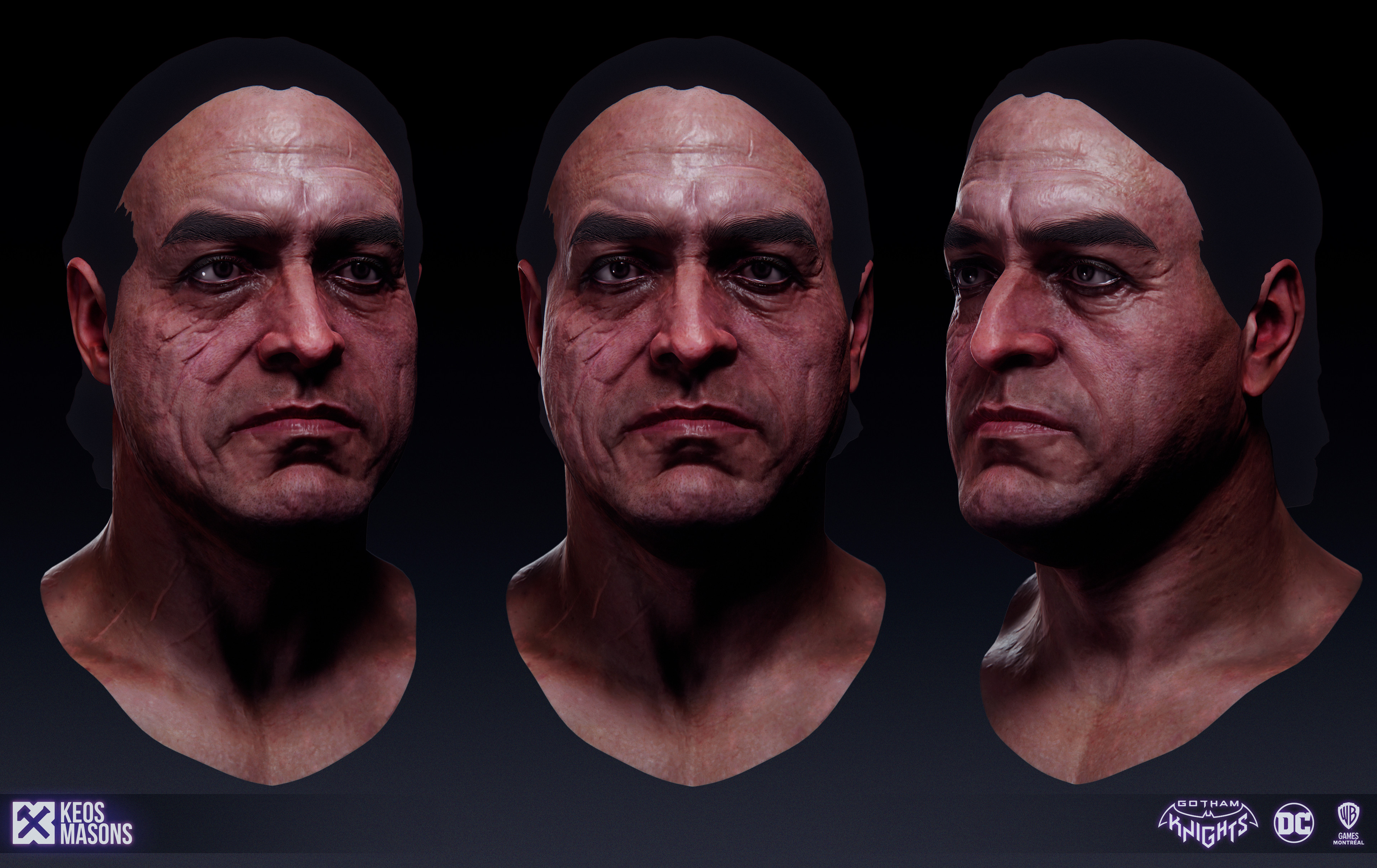 KEOS MASONS - NPC heads part 2 - Gotham Knights