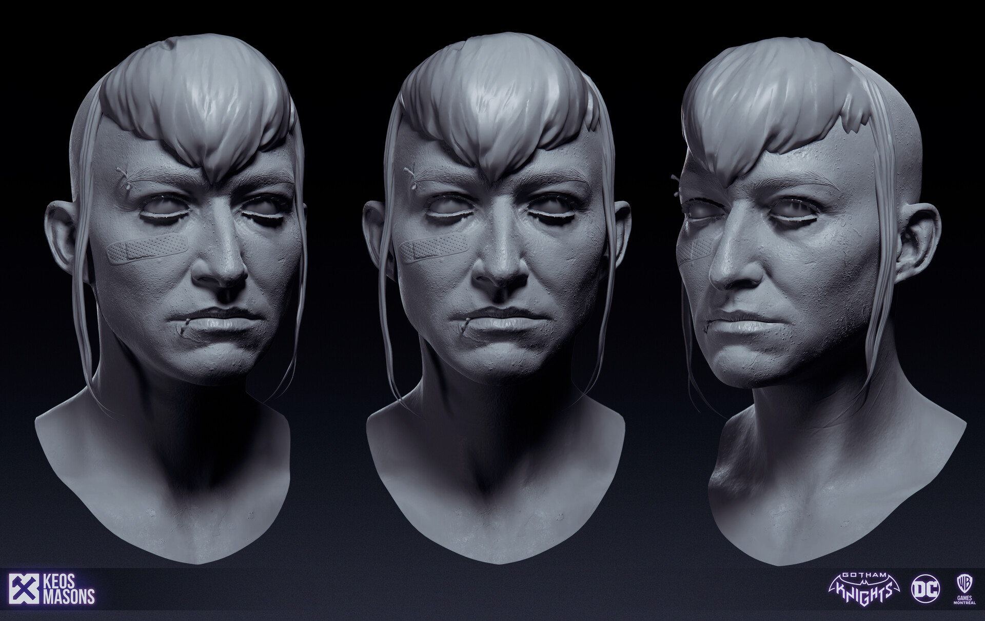 KEOS MASONS - NPC heads part 2 - Gotham Knights