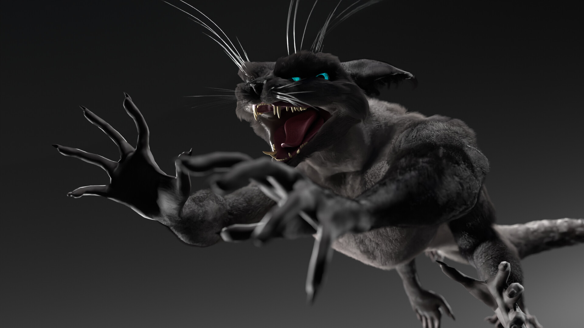 ArtStation - Alien Cat