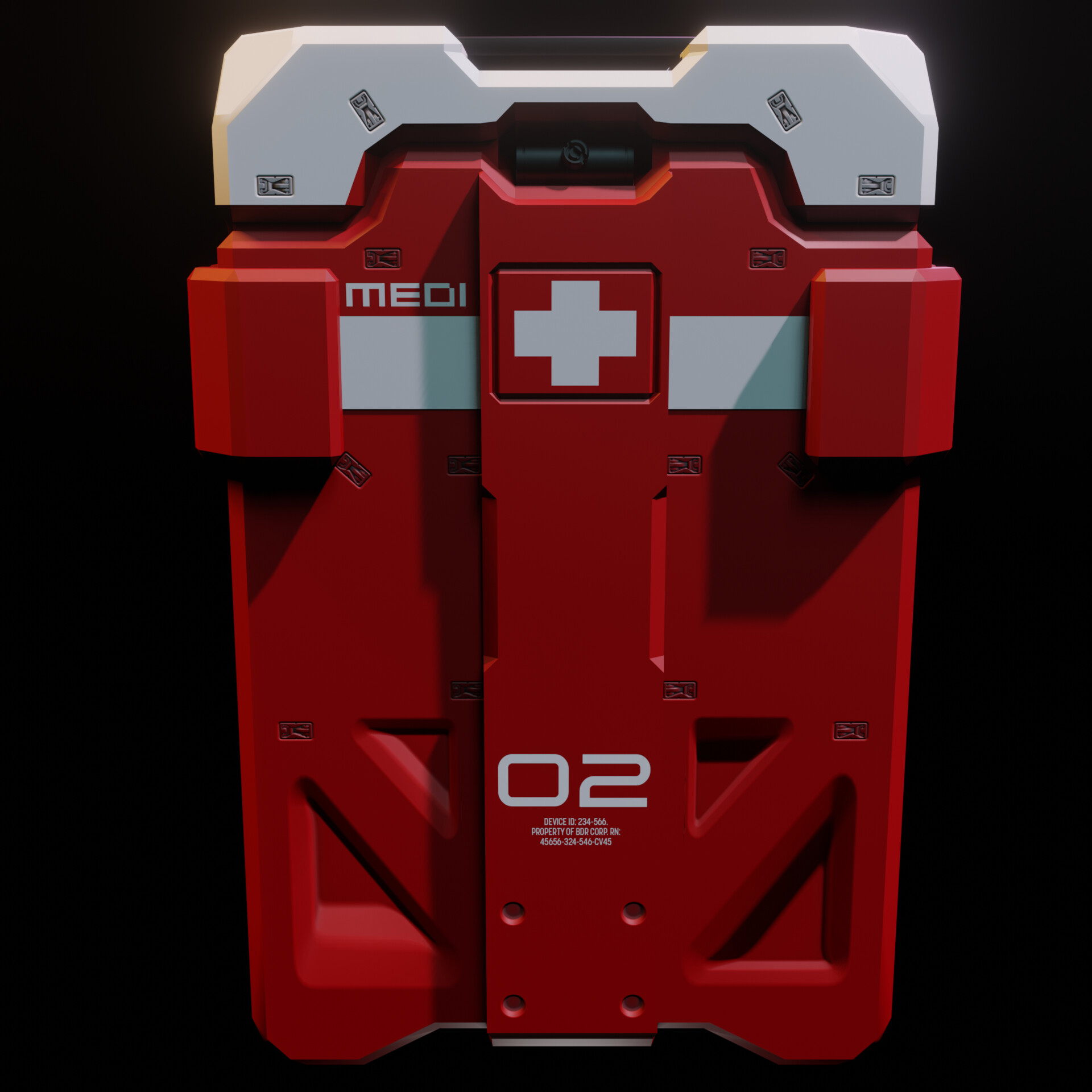 ArtStation - Medical Crate