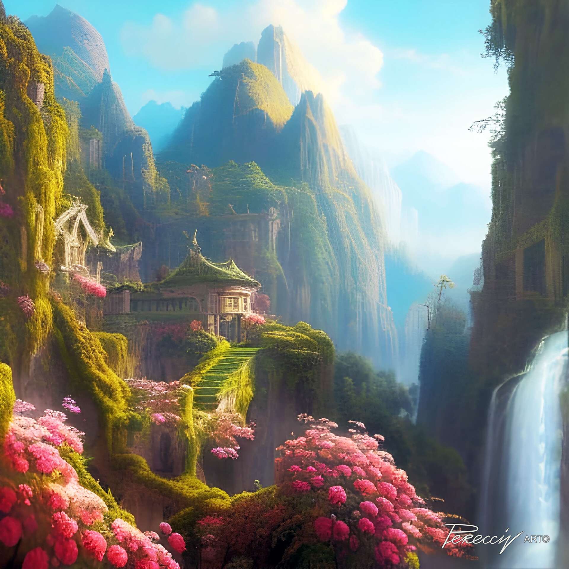 ArtStation - Walk in Paradise - 202302131.