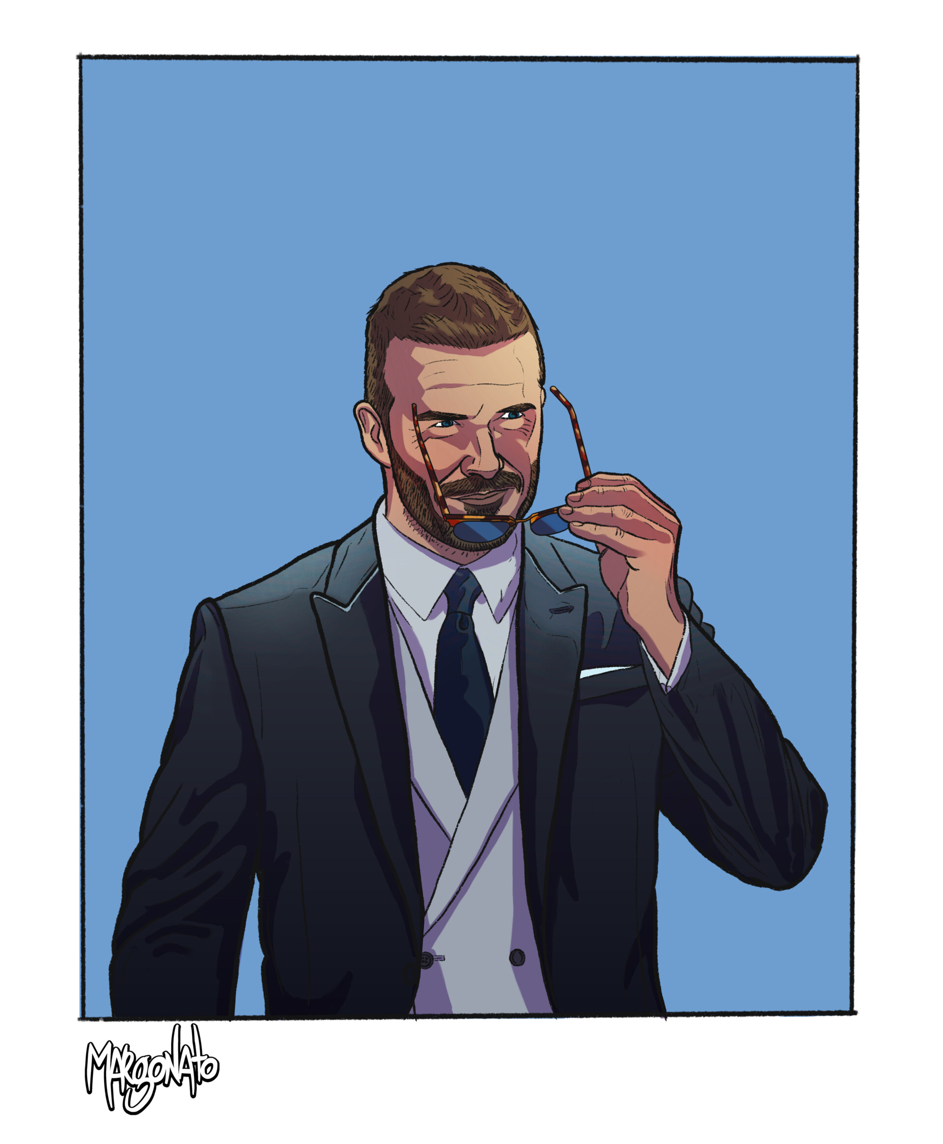 ArtStation - David Beckham