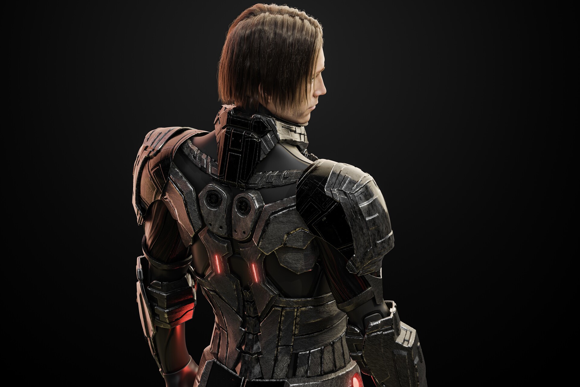 ArtStation - 3d sci fi character