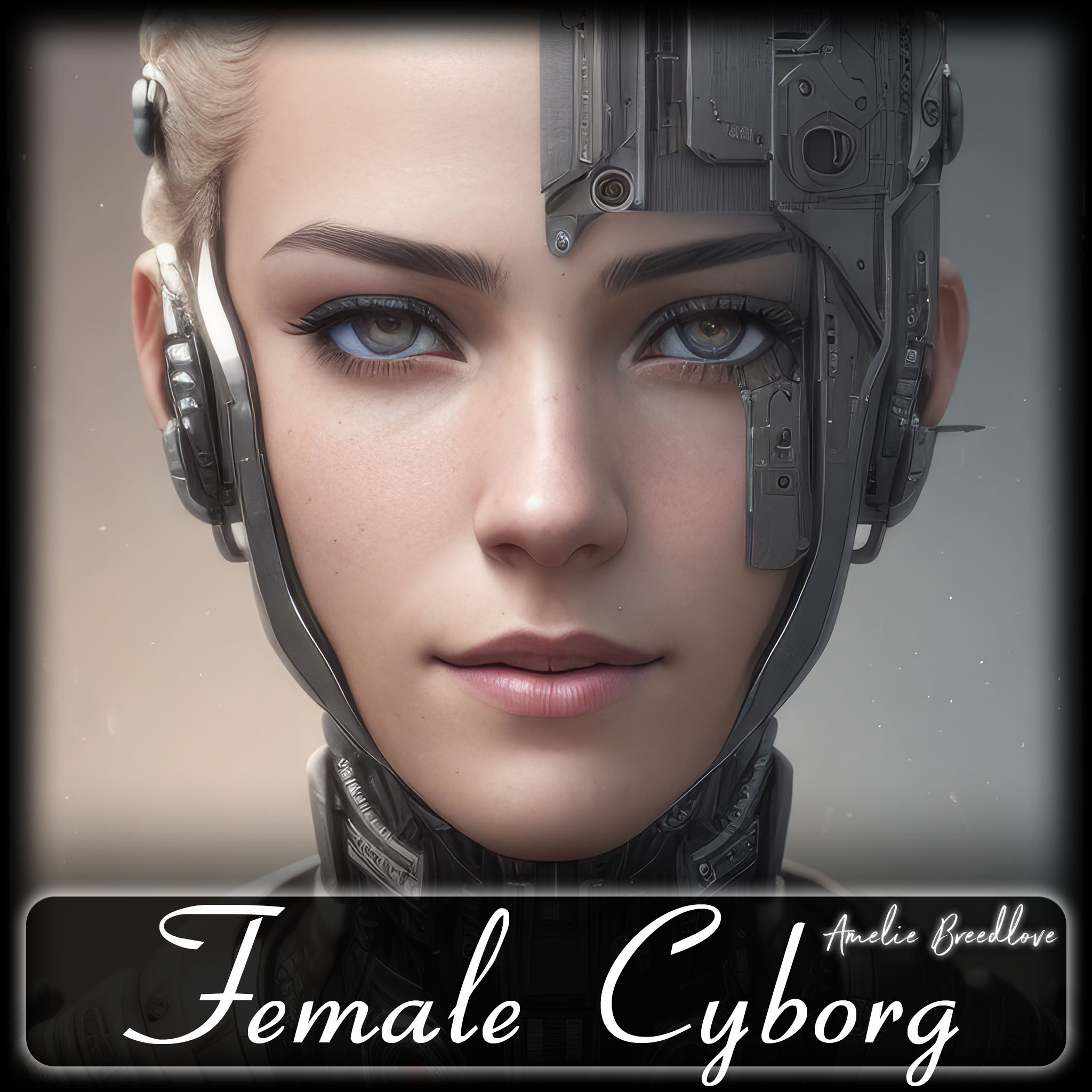 Amelie Breedlove - 240 Realistic Female Cyborg Reference Pack | 4K | v.1