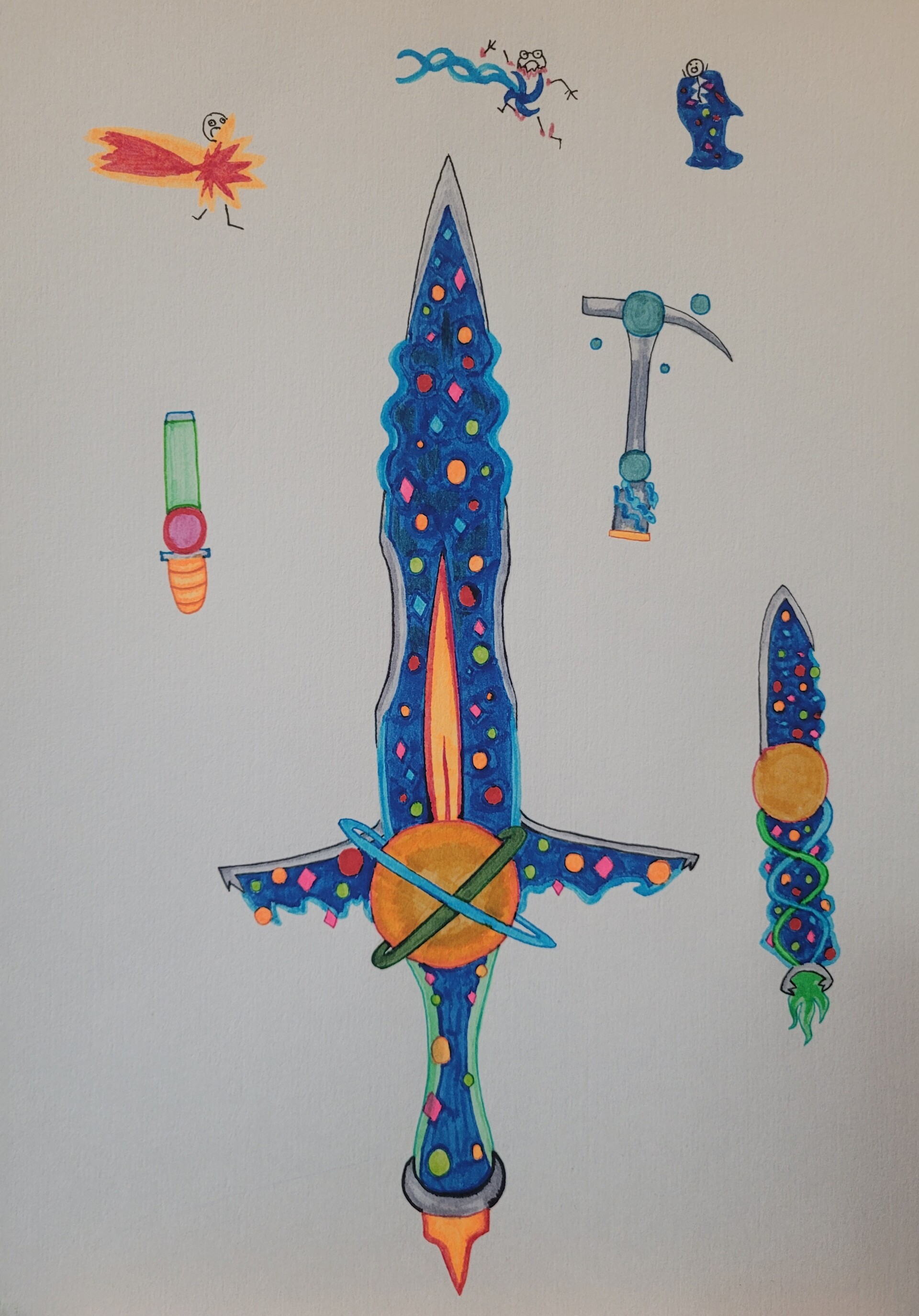 ArtStation - training space sword for noobs