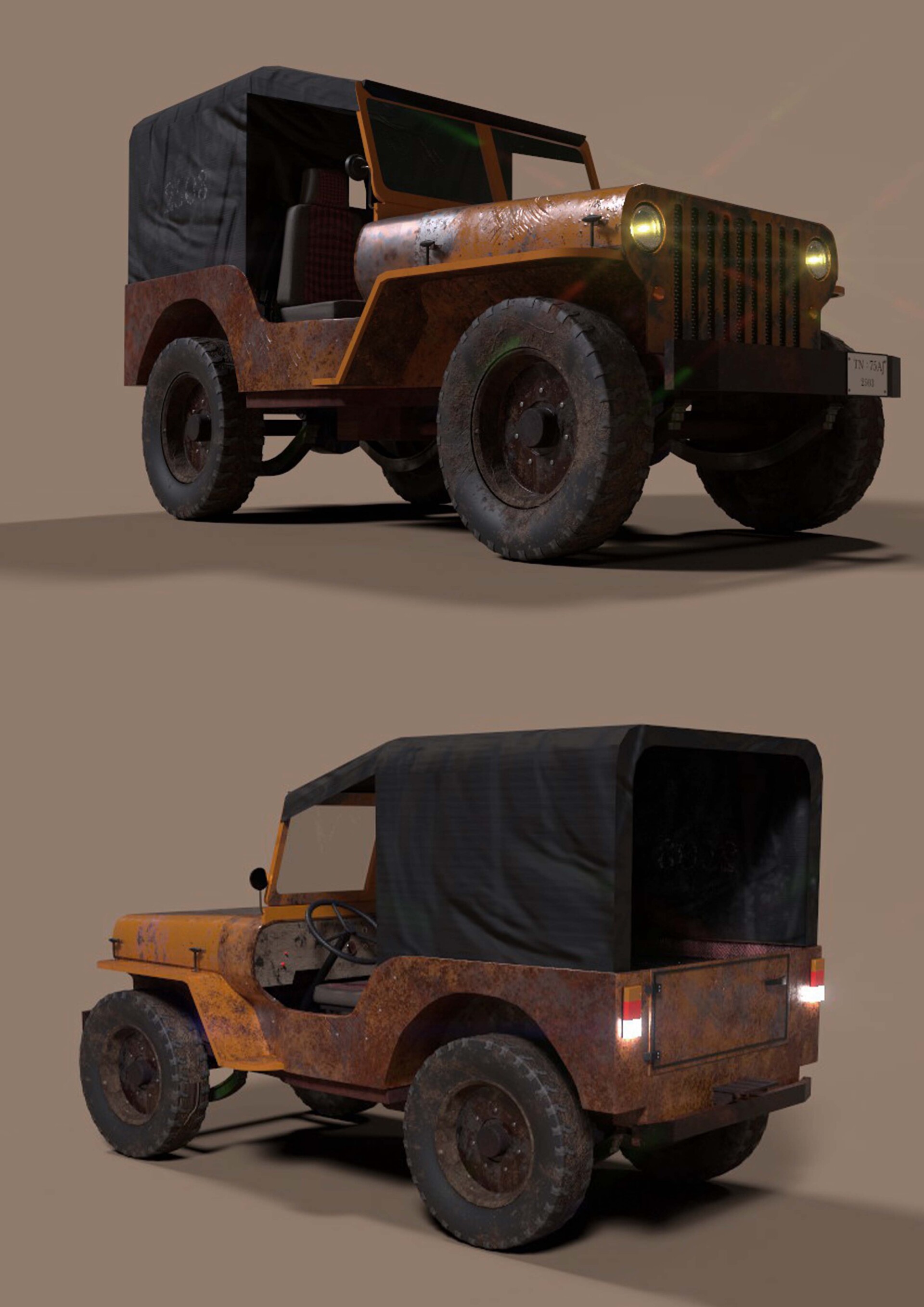ArtStation - Jeep