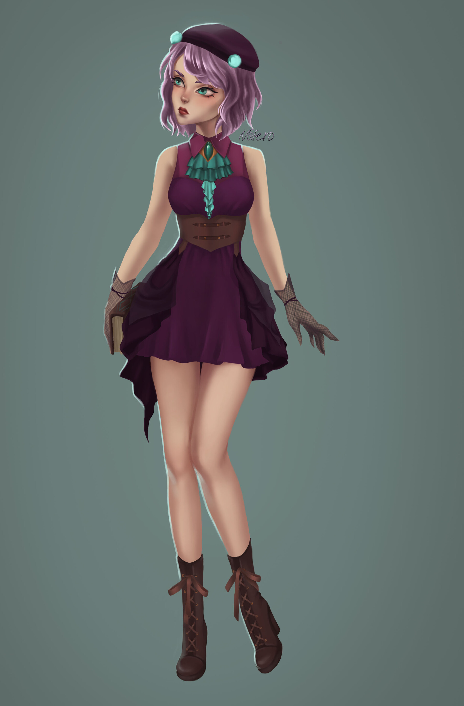 ArtStation - researcher character