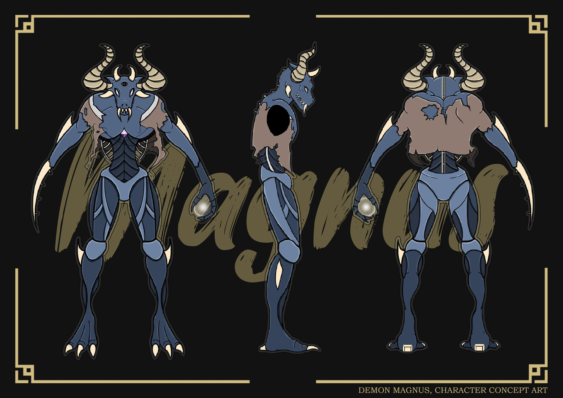 ArtStation - Demon Magnus