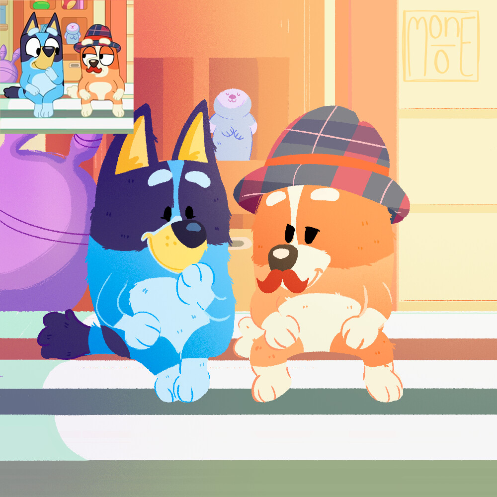 ArtStation - Dancing Bluey Animation 2D💎 A sua escolha inteligente para ...