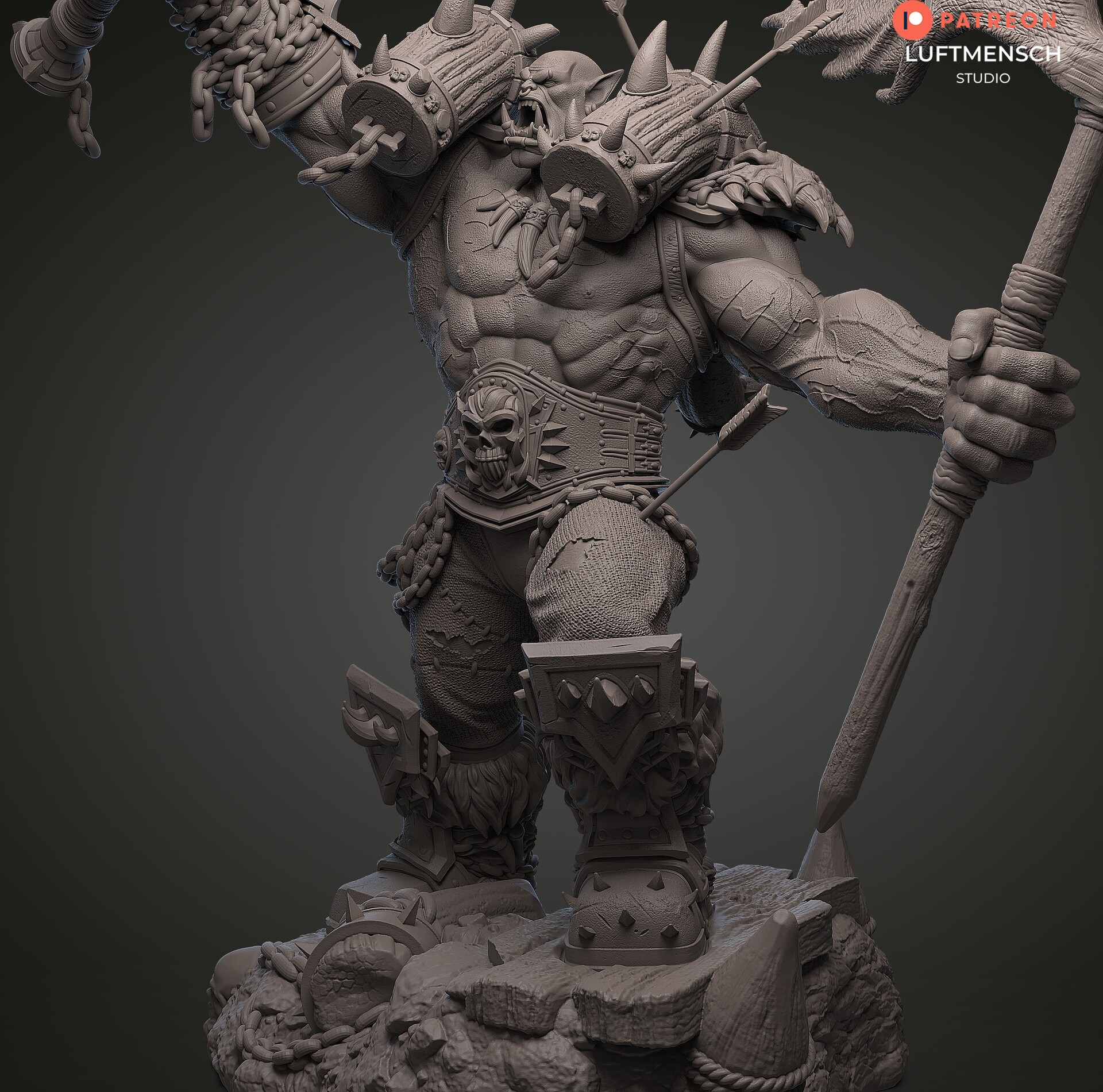 ArtStation - Garrosh Hellscream