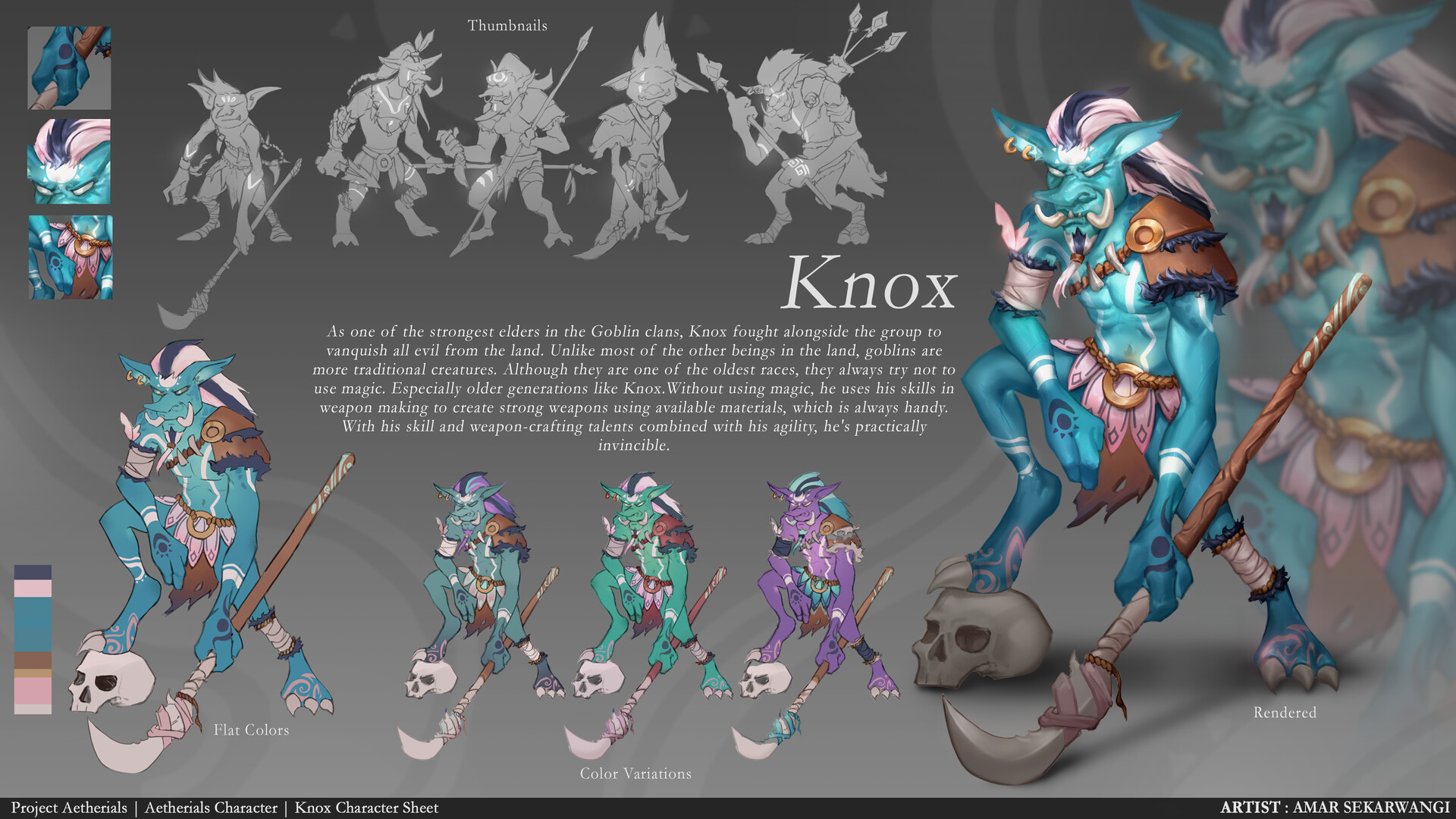 Amar Sekarwangi - Knox Character Sheet