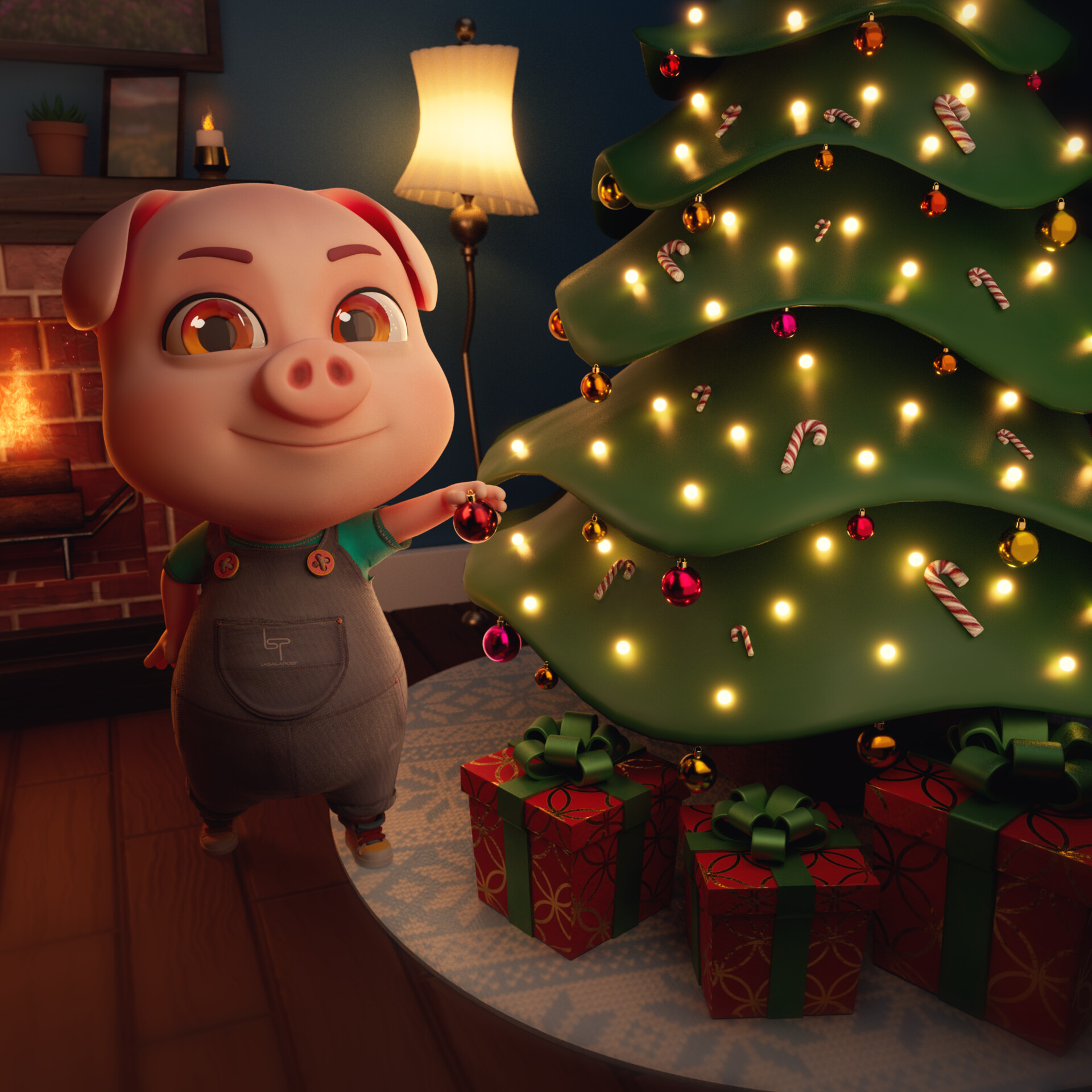 ArtStation - Christmas render
