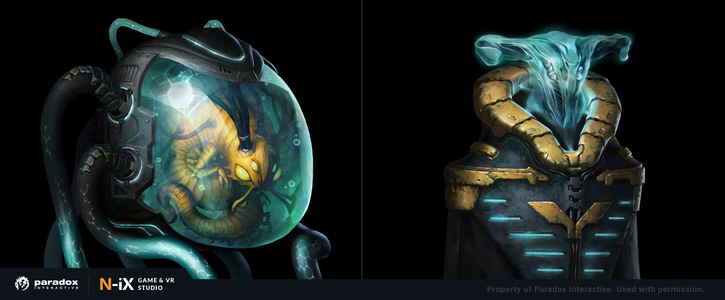 N-iX Game & VR Studio - Stellaris: Necroids Species Pack