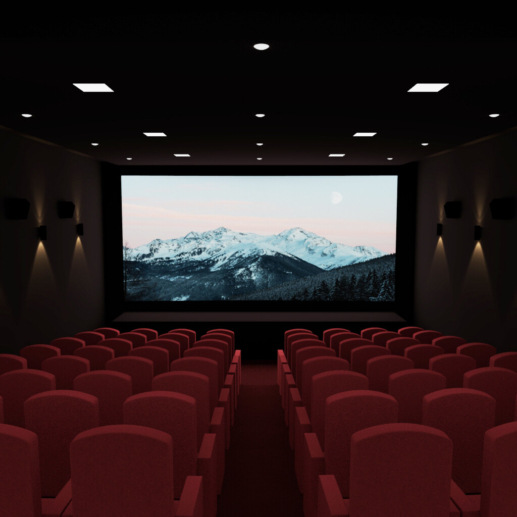 ArtStation - Theatre Interior