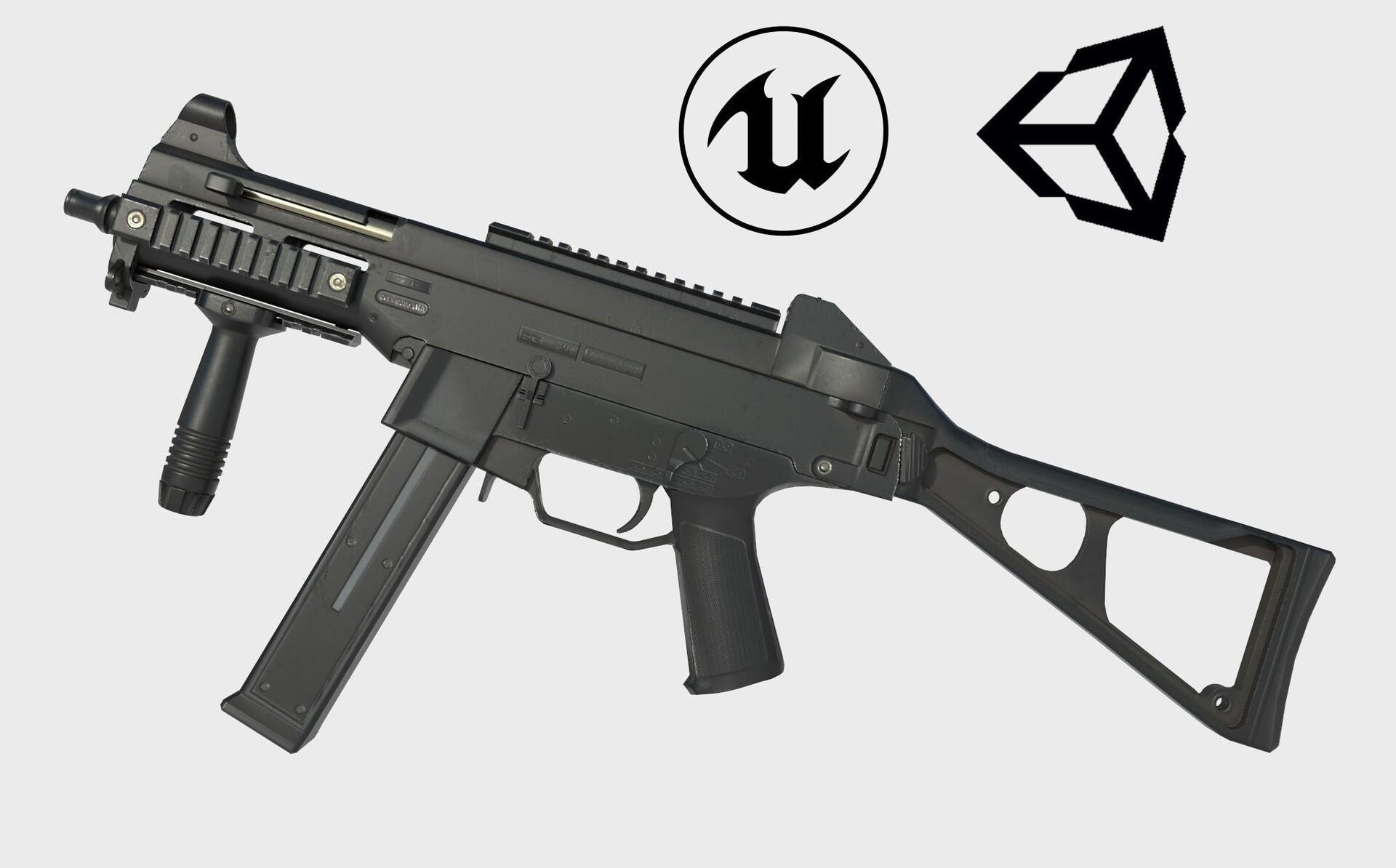 ArtStation - Heckler and Koch UMP