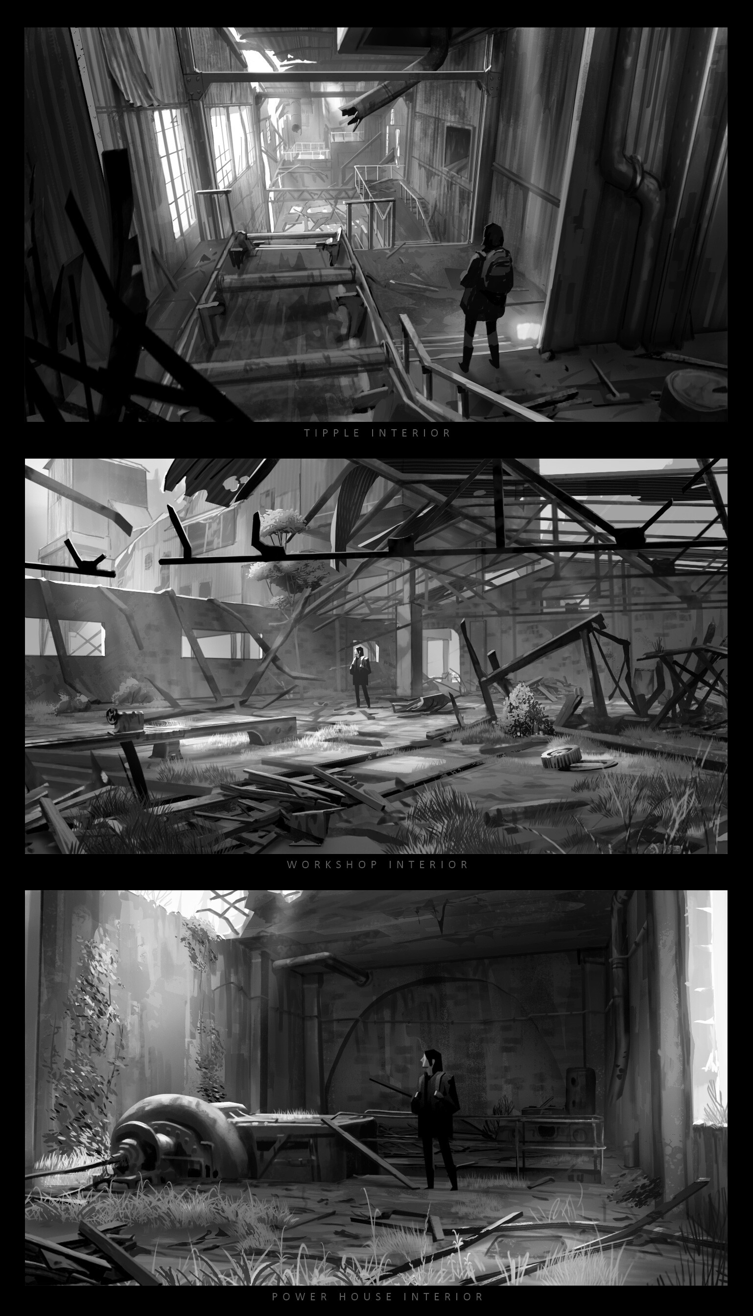 Michel Donze - Among Trees - Environments Concepts