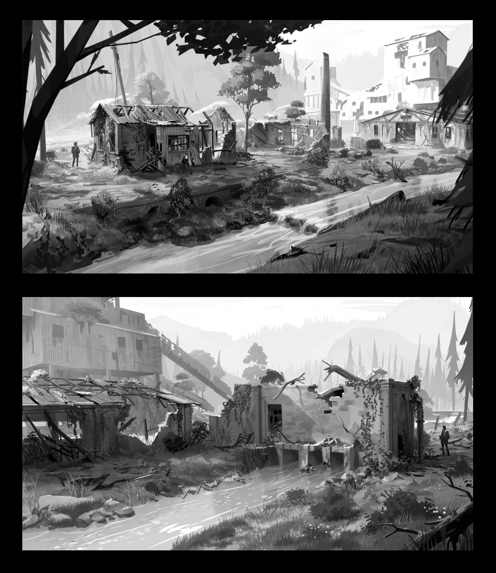 Michel Donze - Among Trees - Environments Concepts