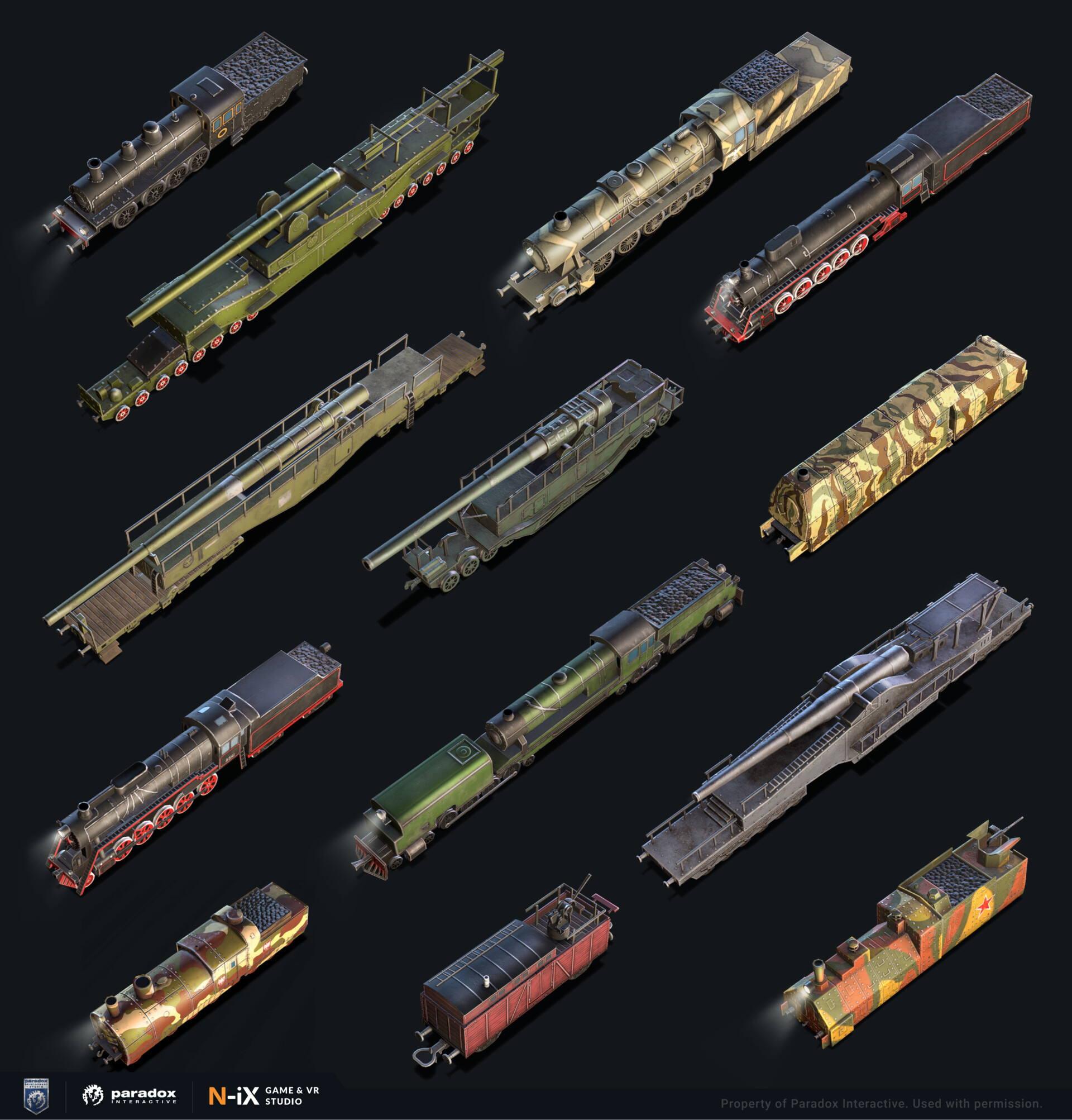 N-iX Game & VR Studio - Hearts of Iron IV - Trains