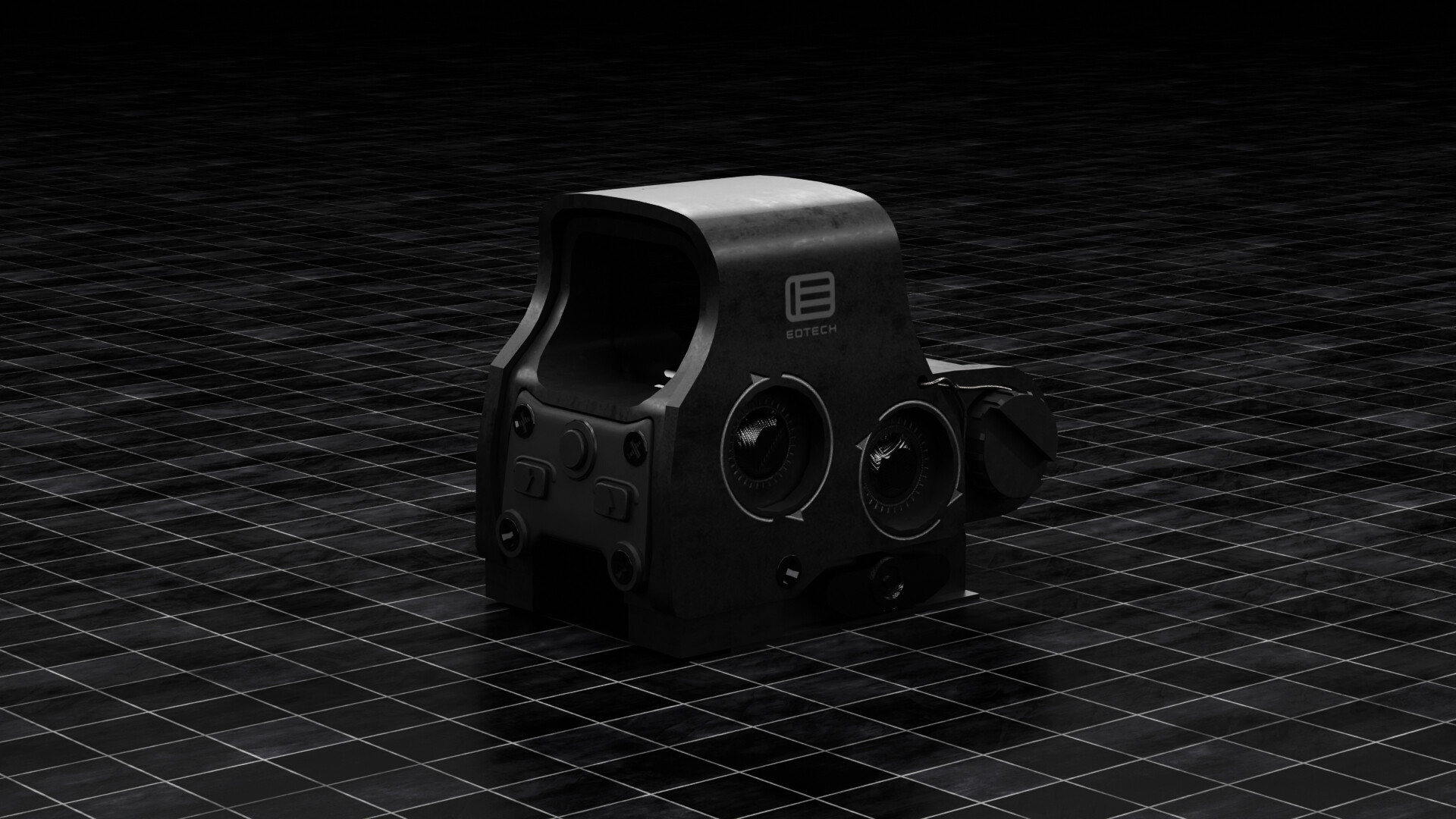 ArtStation - 3D Model: EOTECH XPS3 Holographic Weapon Sight
