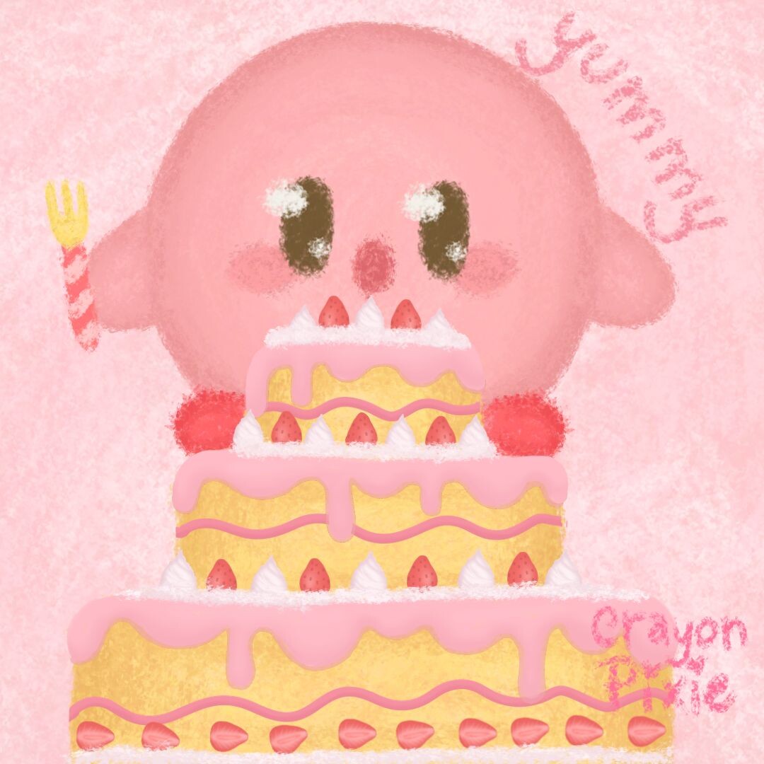 ArtStation - Kirby Cake