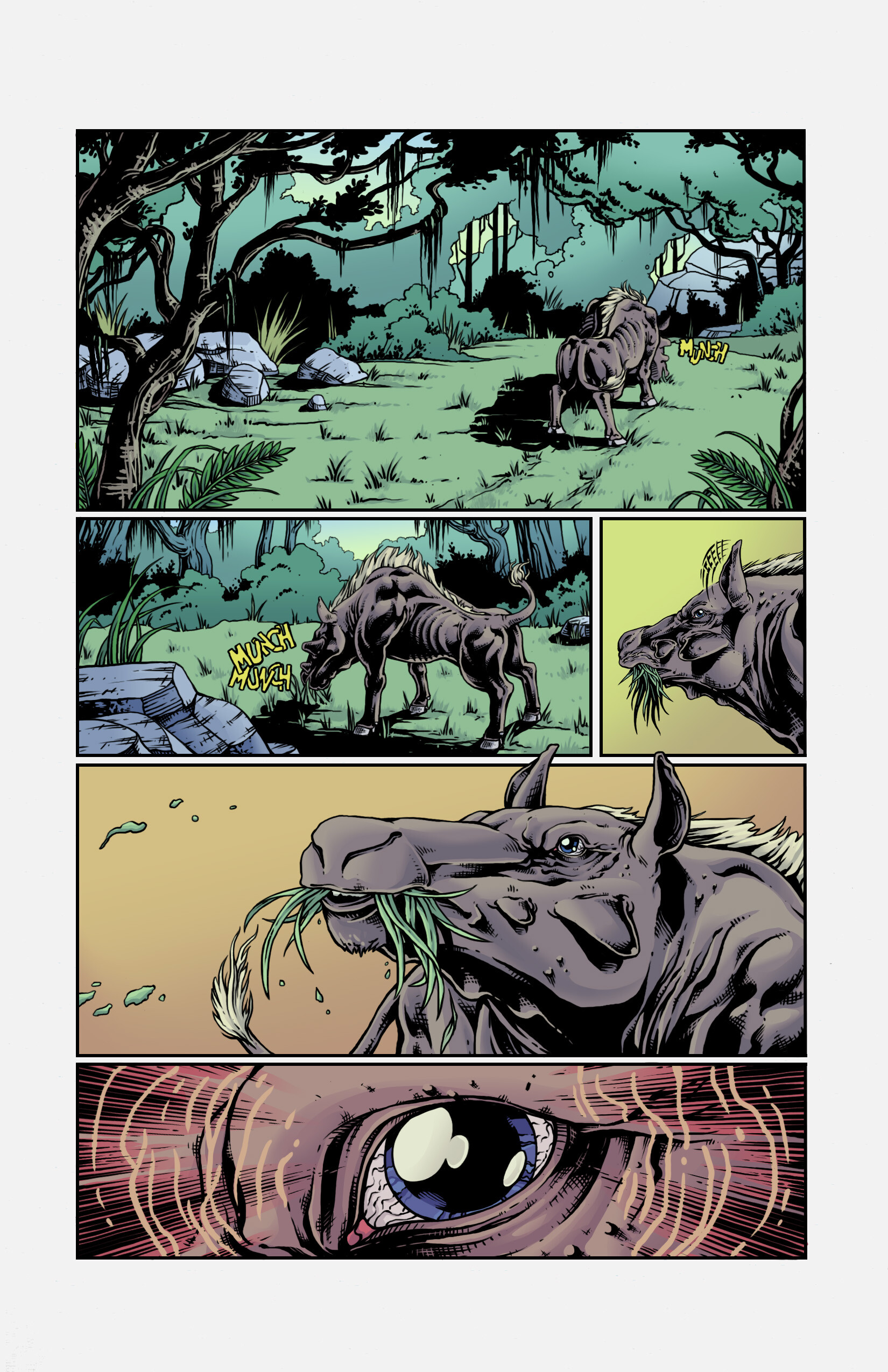 ArtStation - Primordial: Page 01