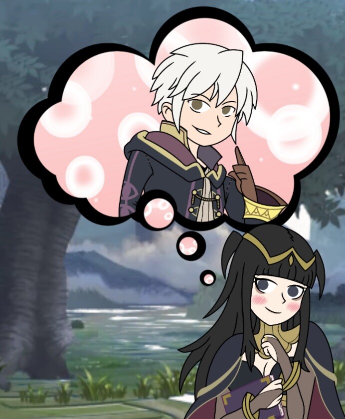 Abel - [Valentine's Day] Tharja x Robin (Fire Emblem)