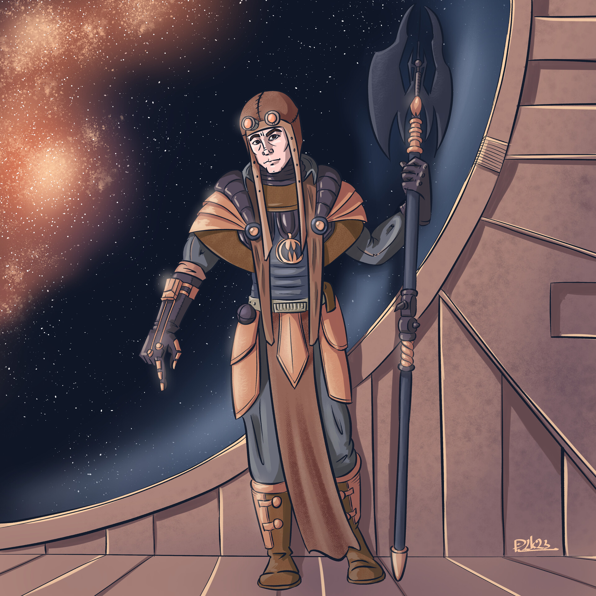 ArtStation - Star*Drive character. Commission