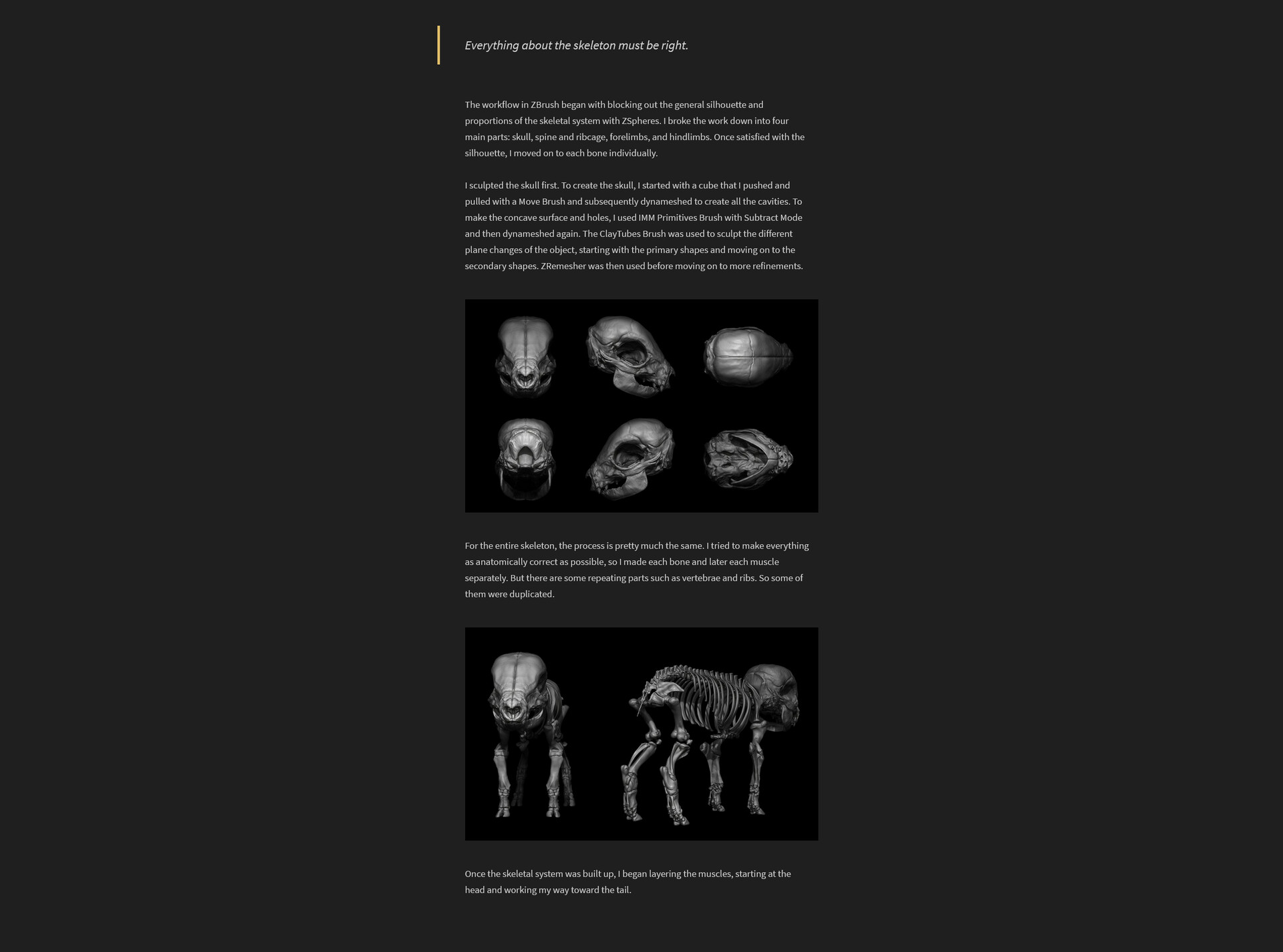 Zoé Brening - The Rookies Article - 3D Character Modeling and Mastering ...