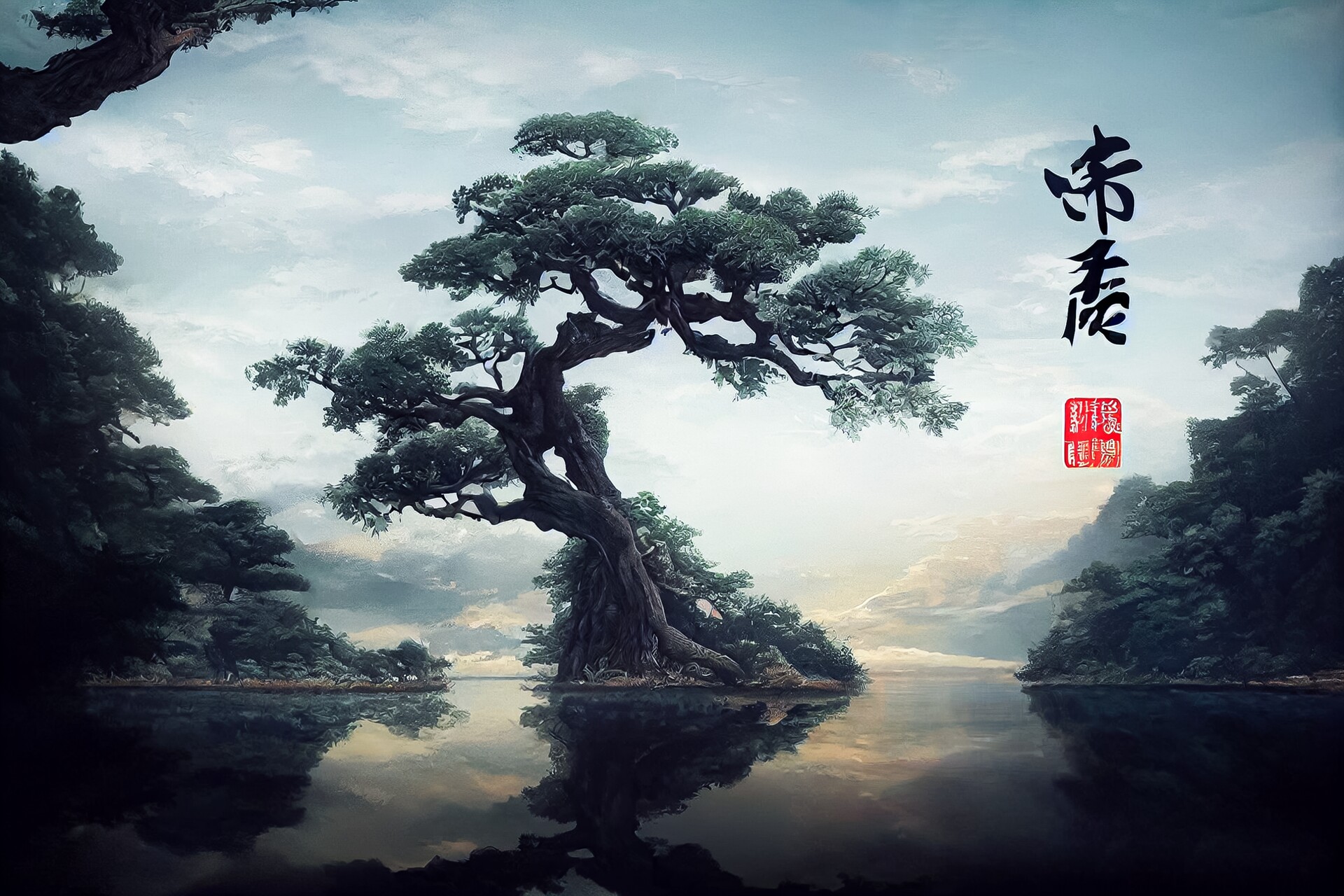 ArtStation - Chinese Bonsai