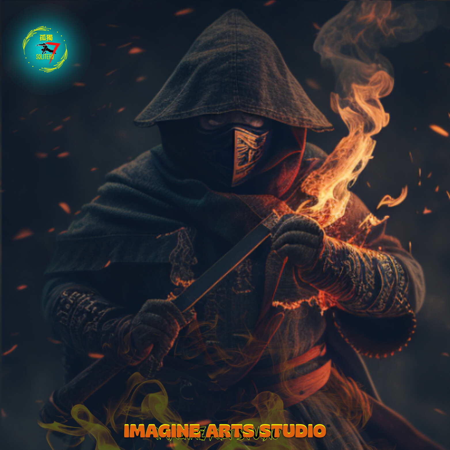 IA STUDIO - Hunter | Samurai | Ghost Ninja by fantasy with different ...