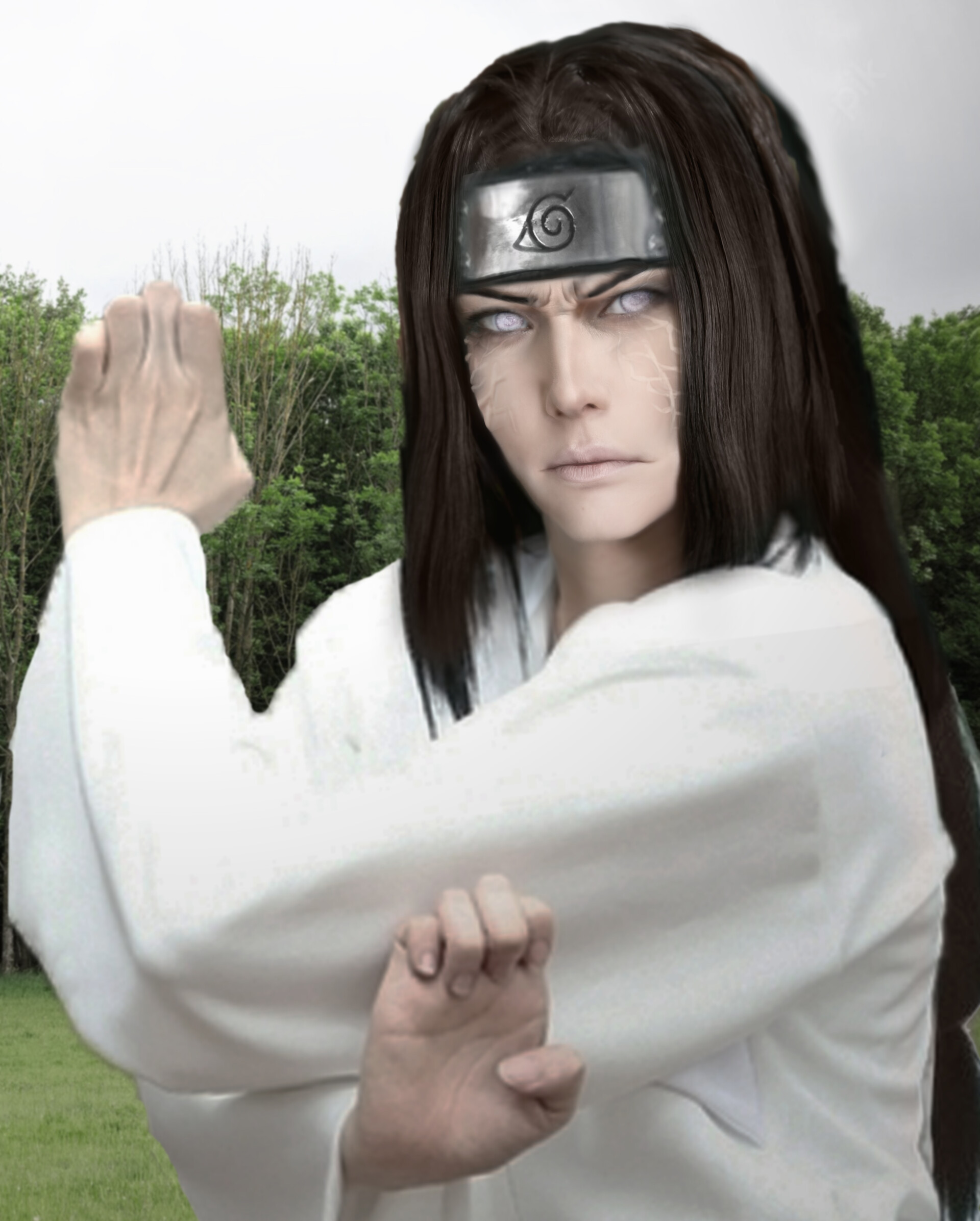 ArtStation - Neji Hyuga realistic portrait