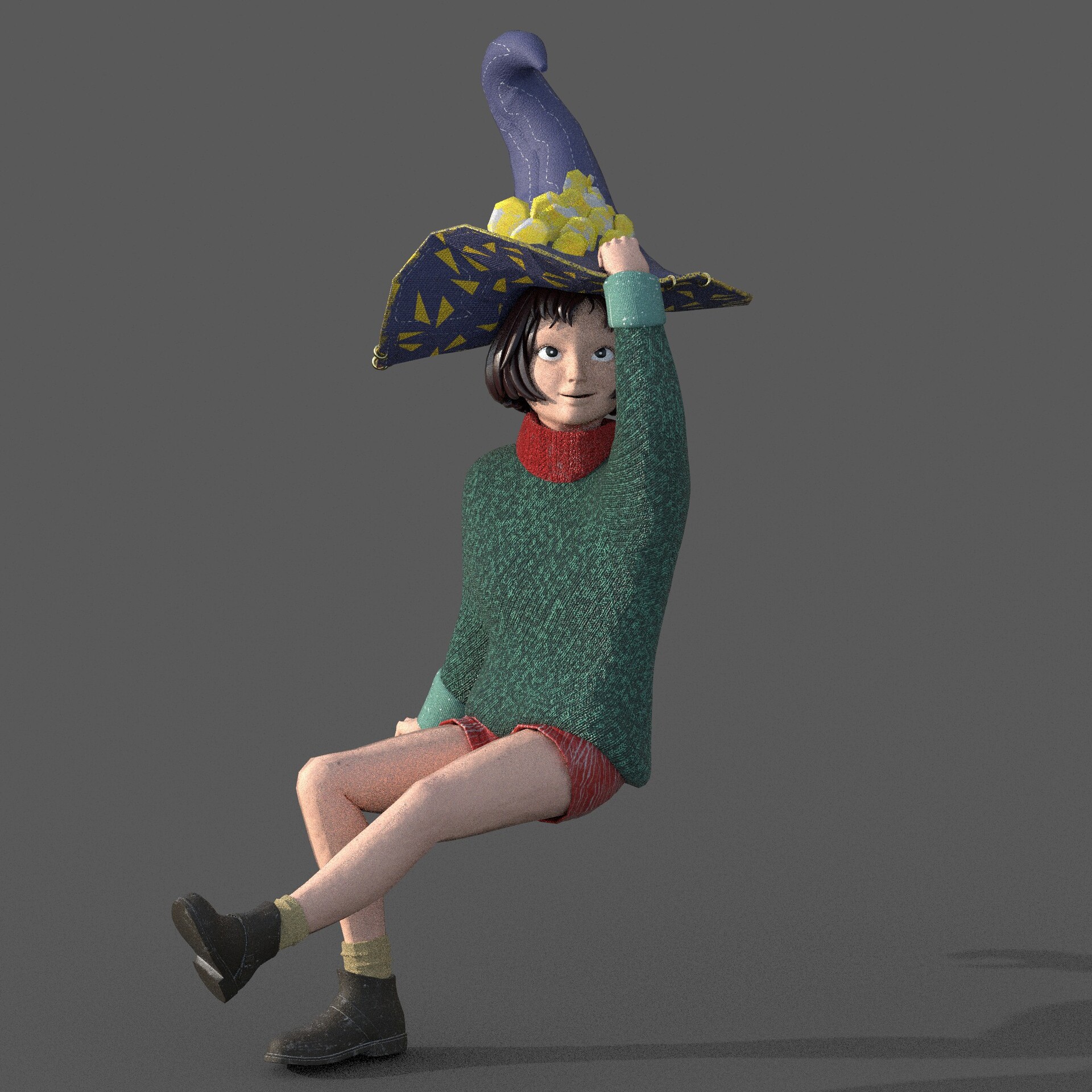 ArtStation - matilda character texturing and lookdev