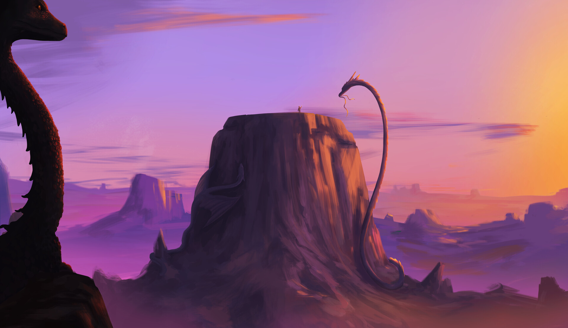 ArtStation - Dragon Valley