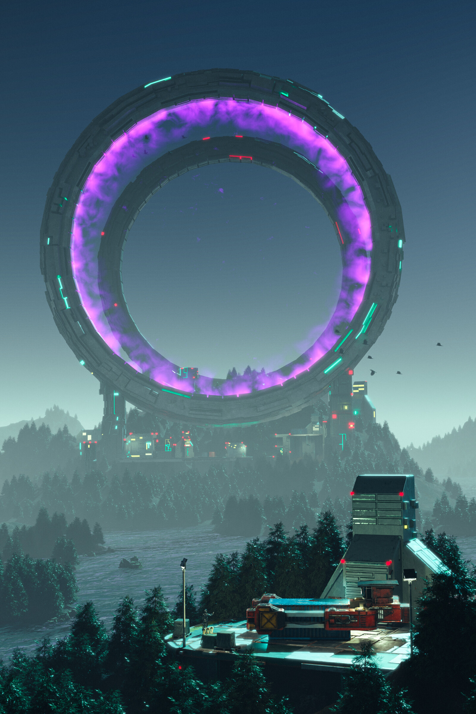 ArtStation - Warpgate enganged