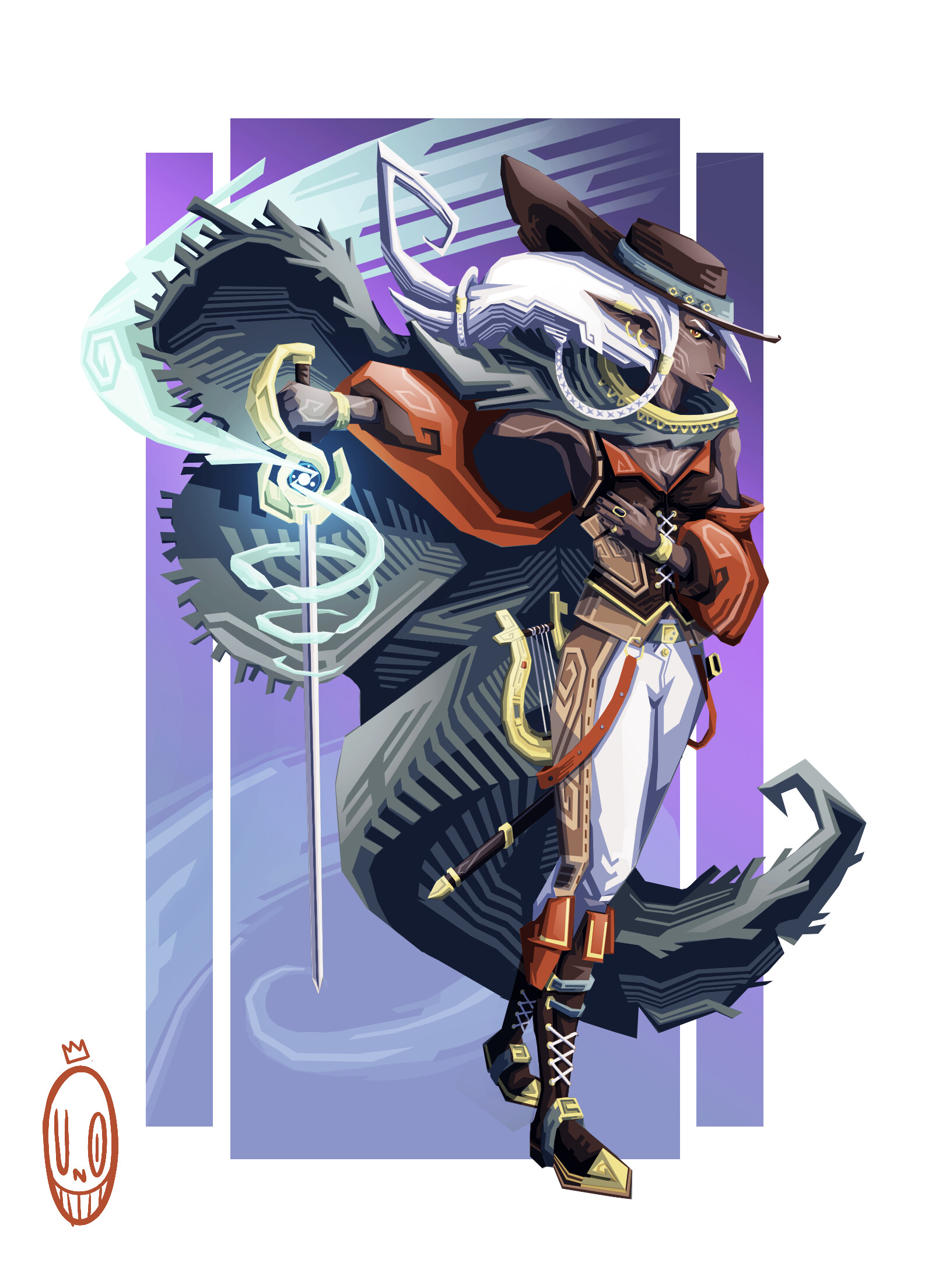 ArtStation - Tashia, the Leaf Piercer