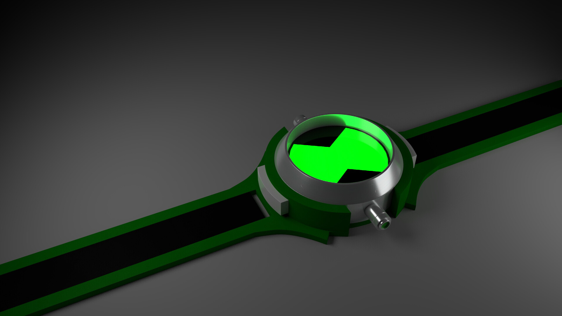 Suhas Deshmukh - Ben 10 Omnitrix 3D Model, Texture and Lighting