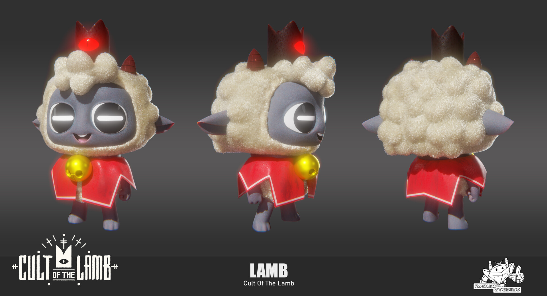 ArtStation - Cult Of The Lamb - Lamb