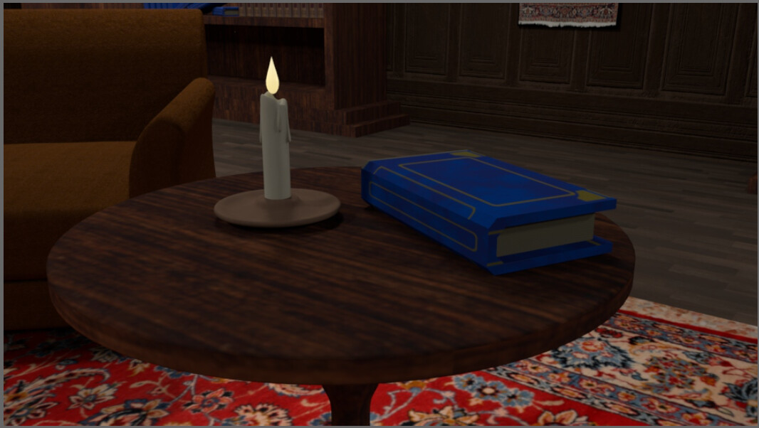 ArtStation - Library - Escape Room