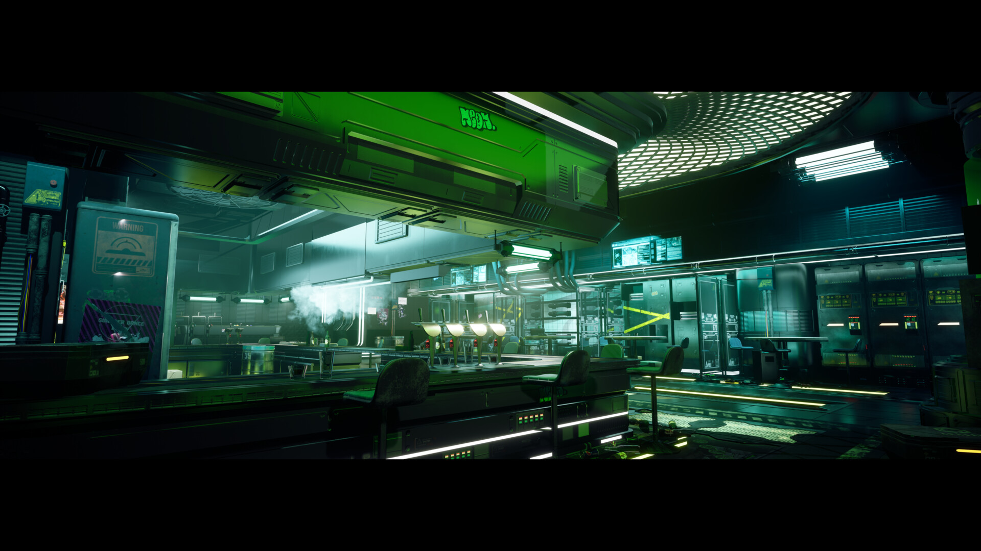 Prudhvi Raj - Cyberpunk 2077 Afterlife Bar Fan art