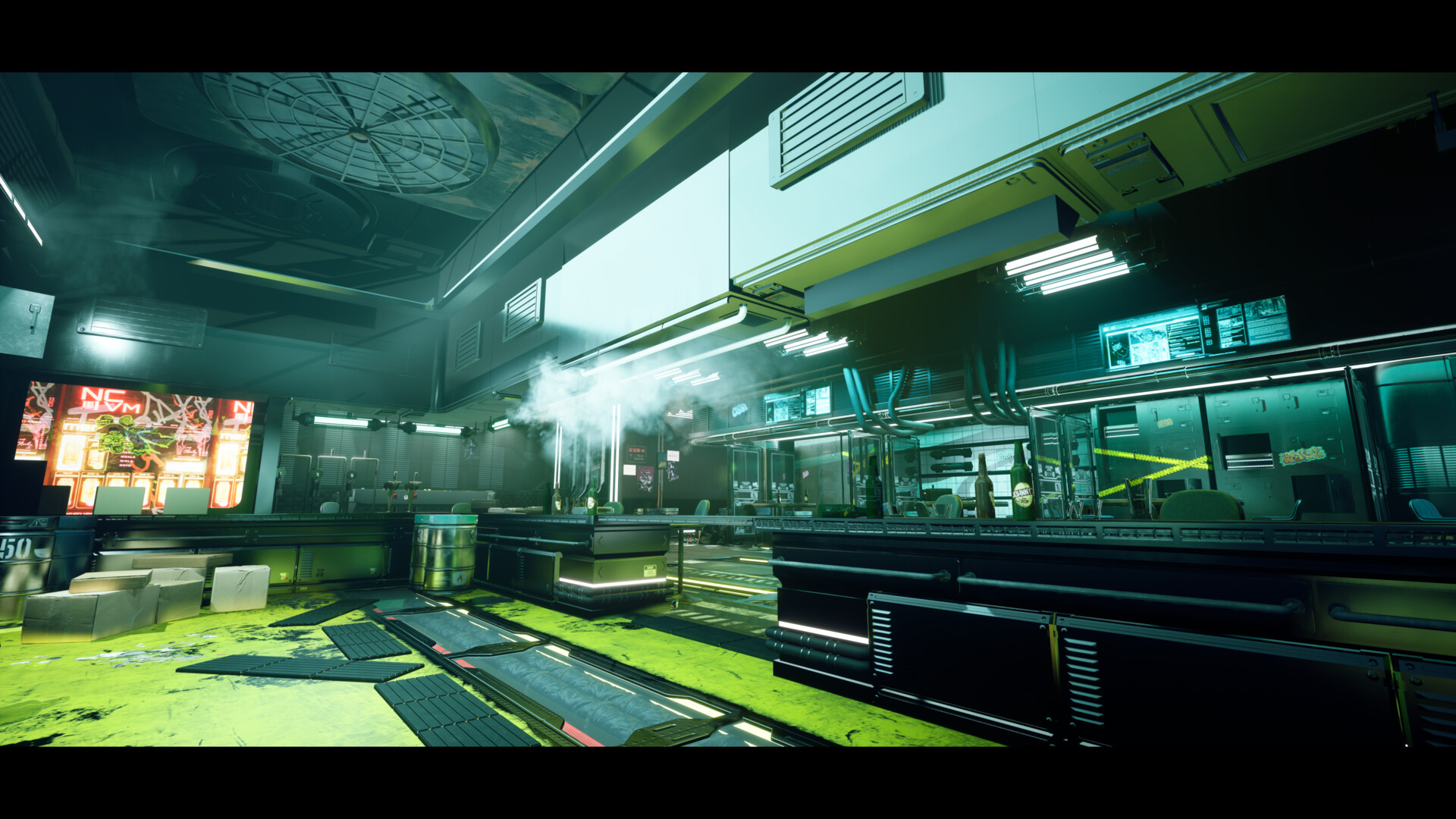 Prudhvi Raj - Cyberpunk 2077 Afterlife Bar Fan art