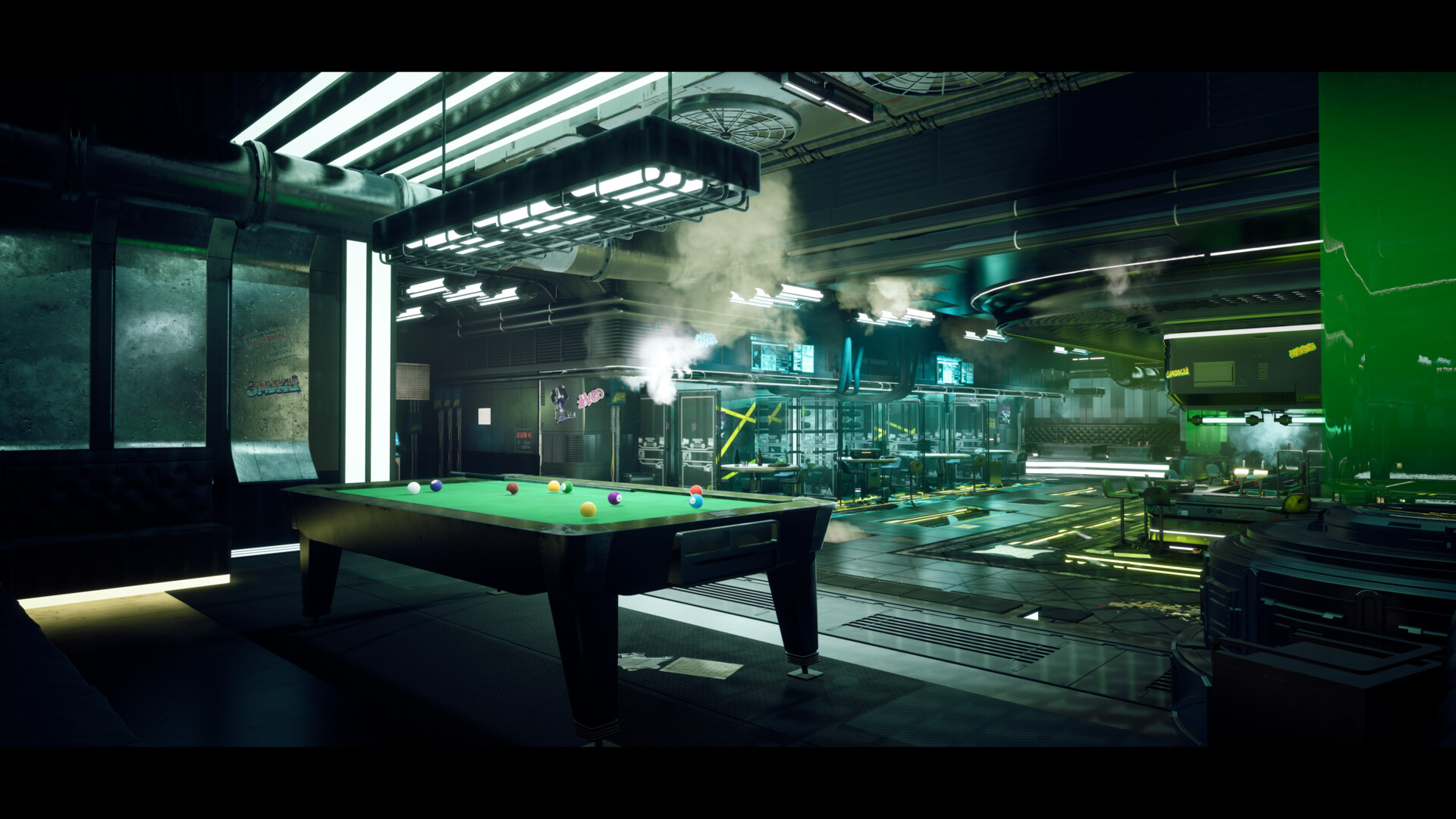 Prudhvi Raj - Cyberpunk 2077 Afterlife Bar Fan art